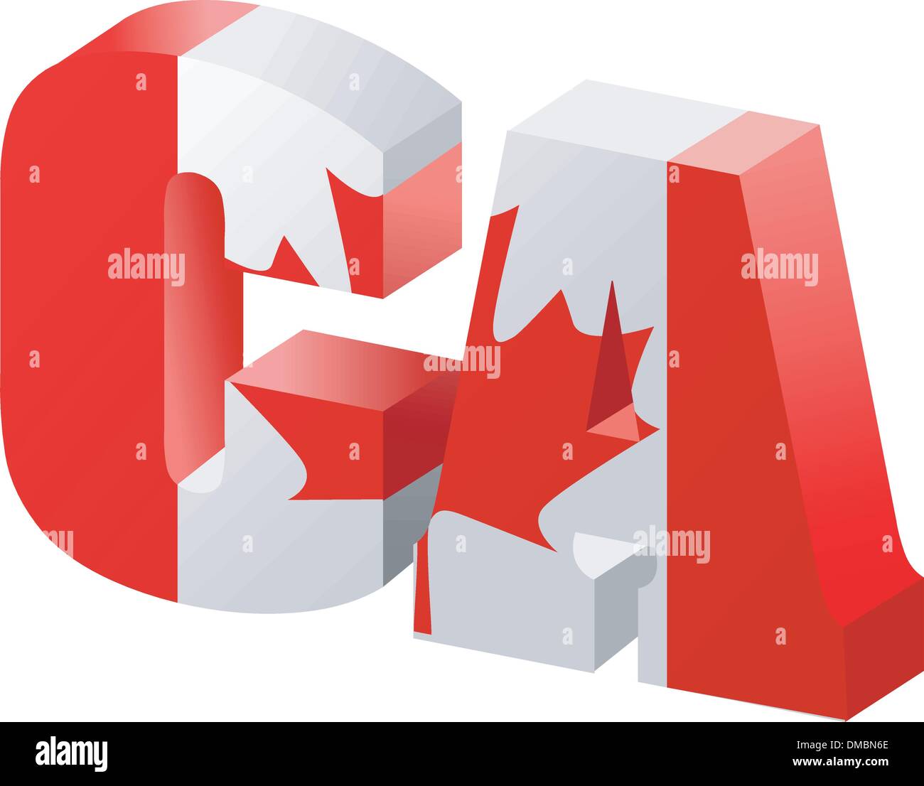 Canada 3d Stock Vector Images - Alamy