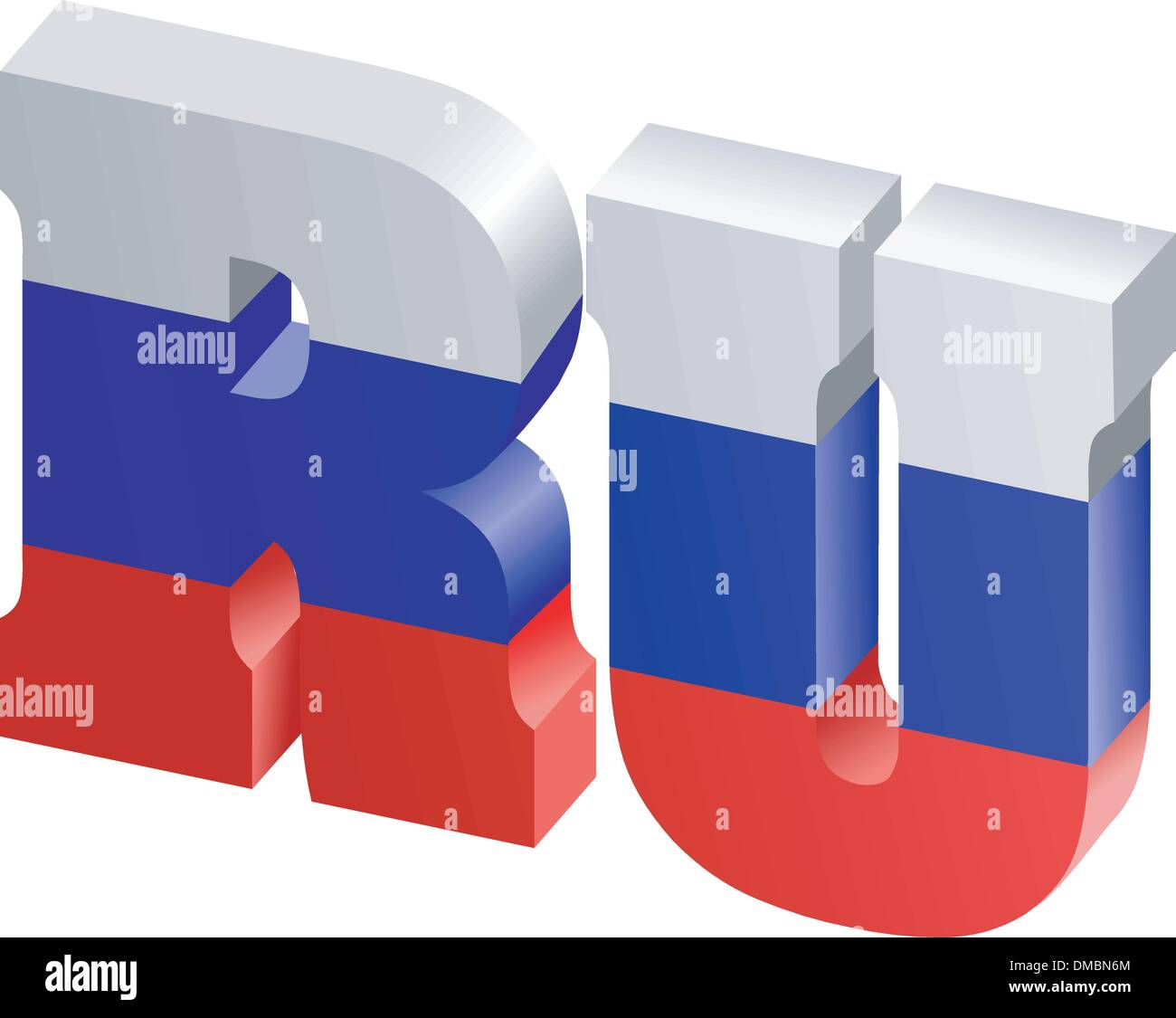 Ru flag Stock Vector Images - Alamy
