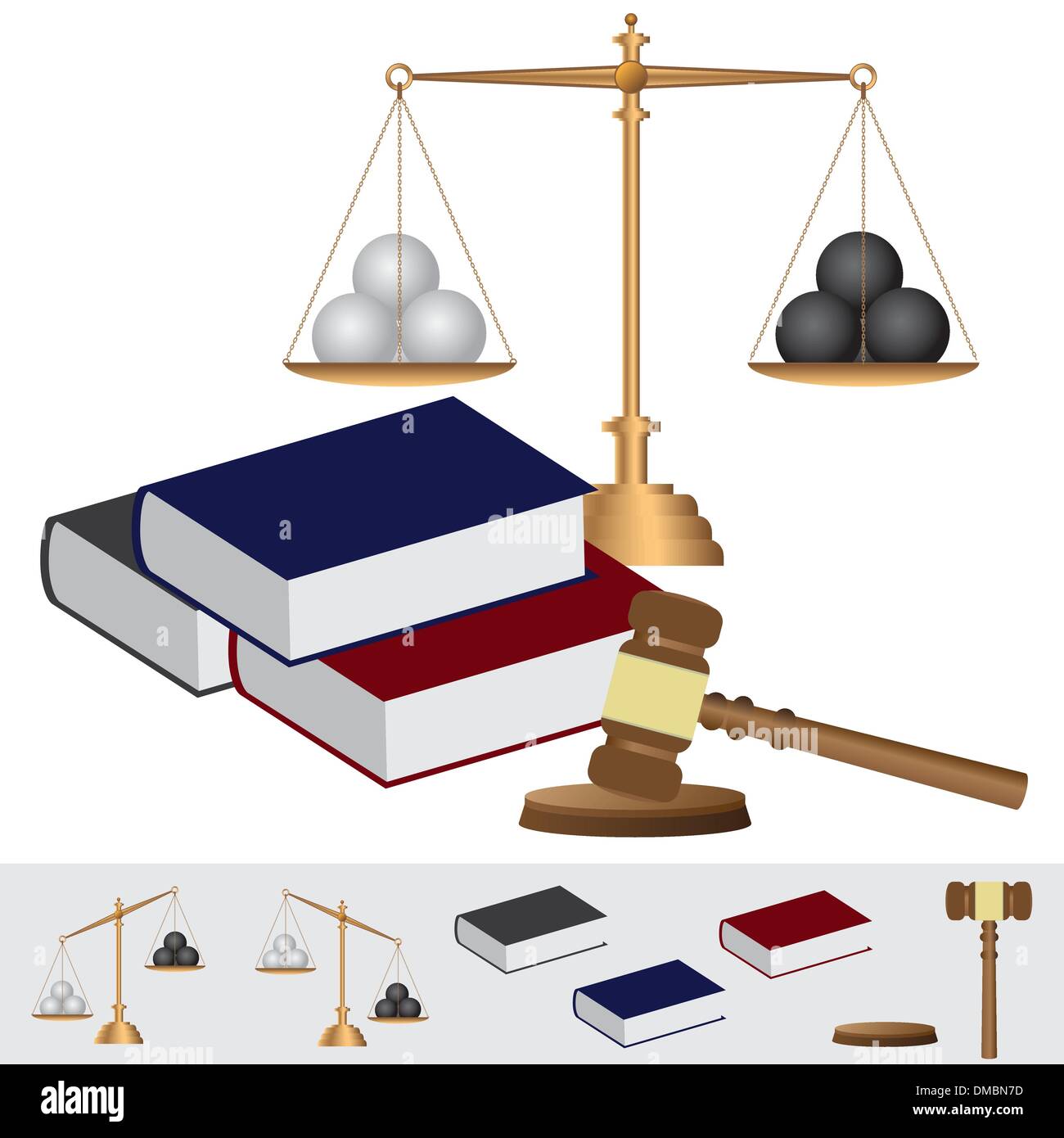 Libra court Stock Vector Images - Alamy