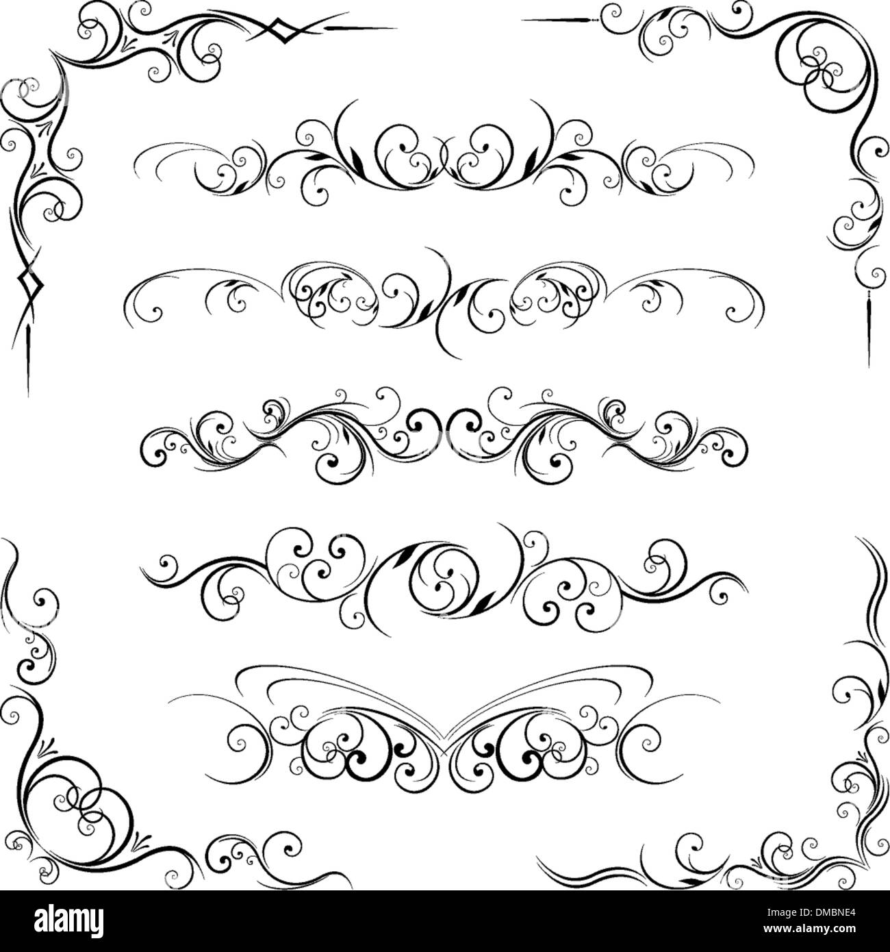 Vignette ornate Cut Out Stock Images & Pictures - Alamy