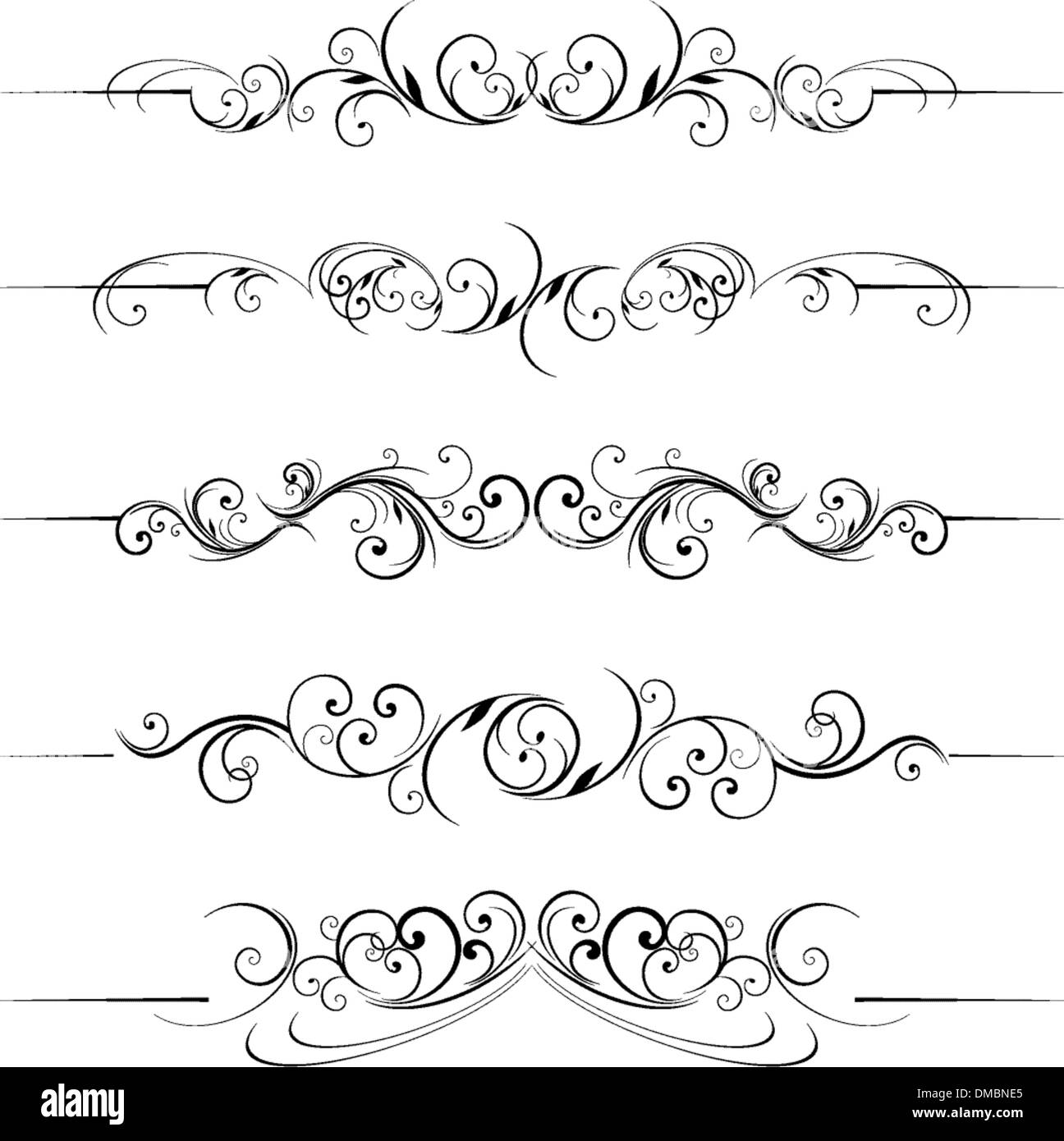 Vignette ornate Cut Out Stock Images & Pictures - Alamy