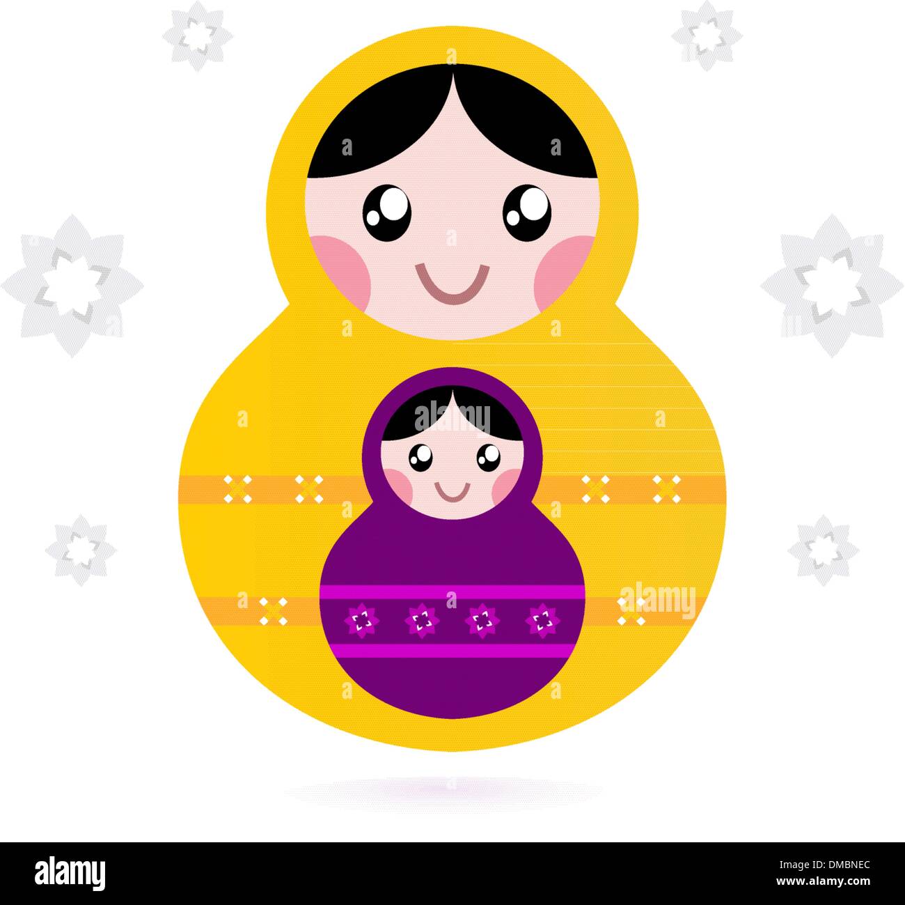 Matryoshka doll clipart hi-res stock photography and images - Alamy