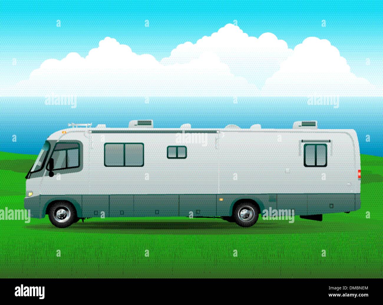 Rv Vector Clipart