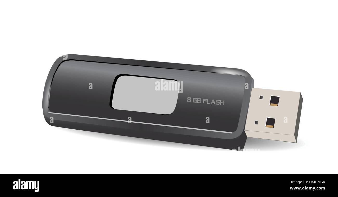 Usb backup device technology Stock Vector Images - Alamy