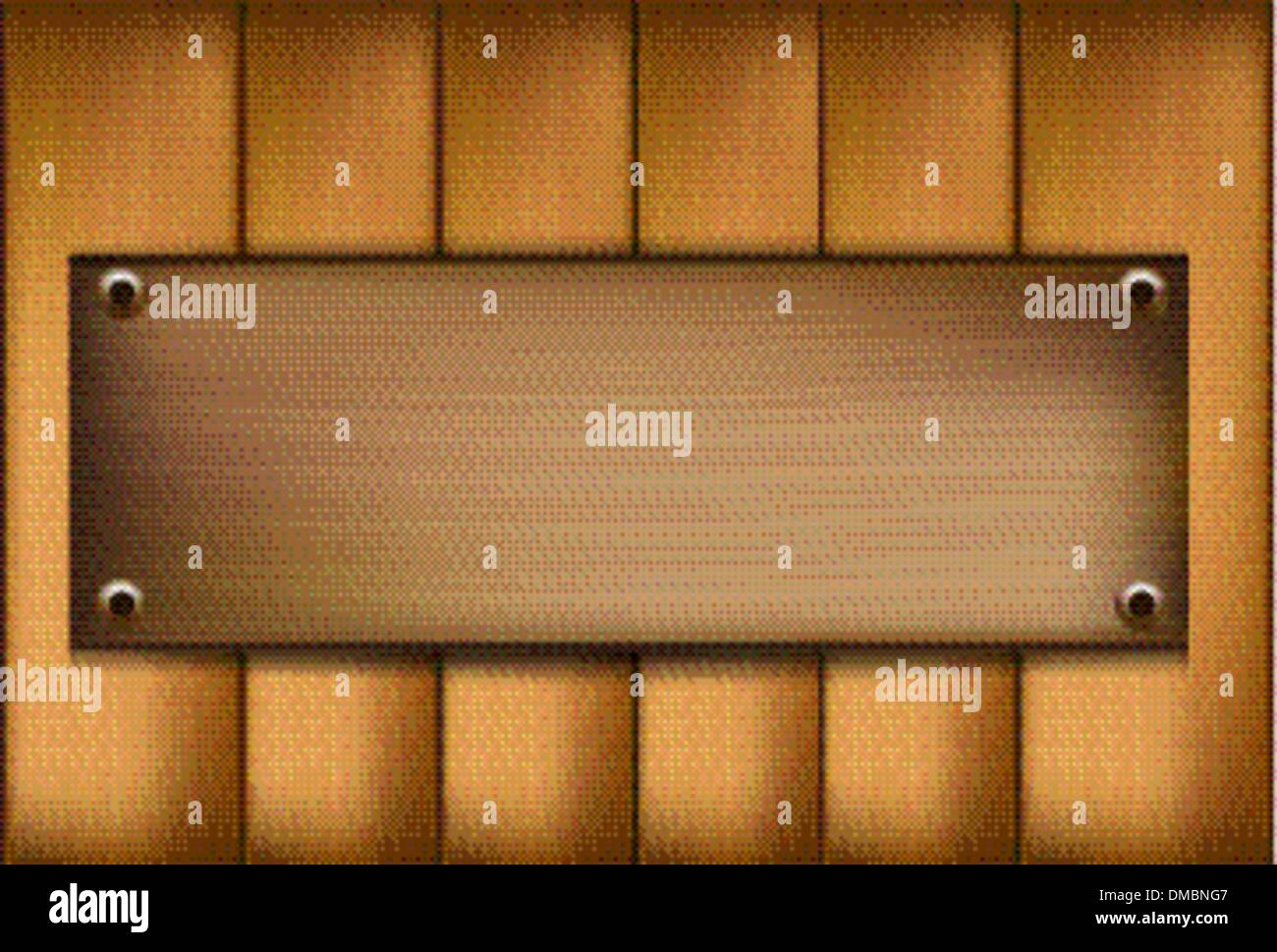 Weathered wooden board template background Stock Vector Images - Alamy