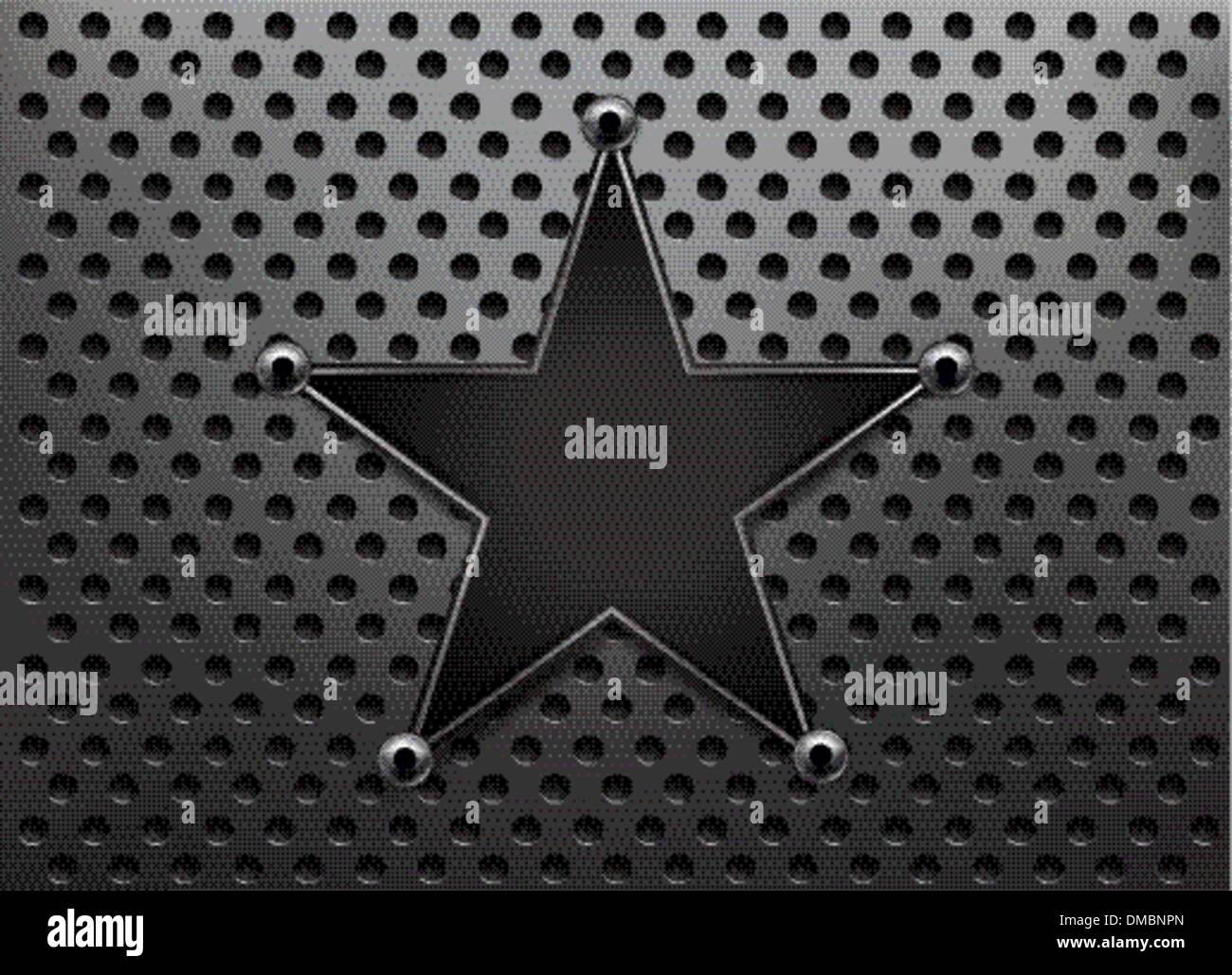 Metallic Star Background Stock Vector Image & Art - Alamy