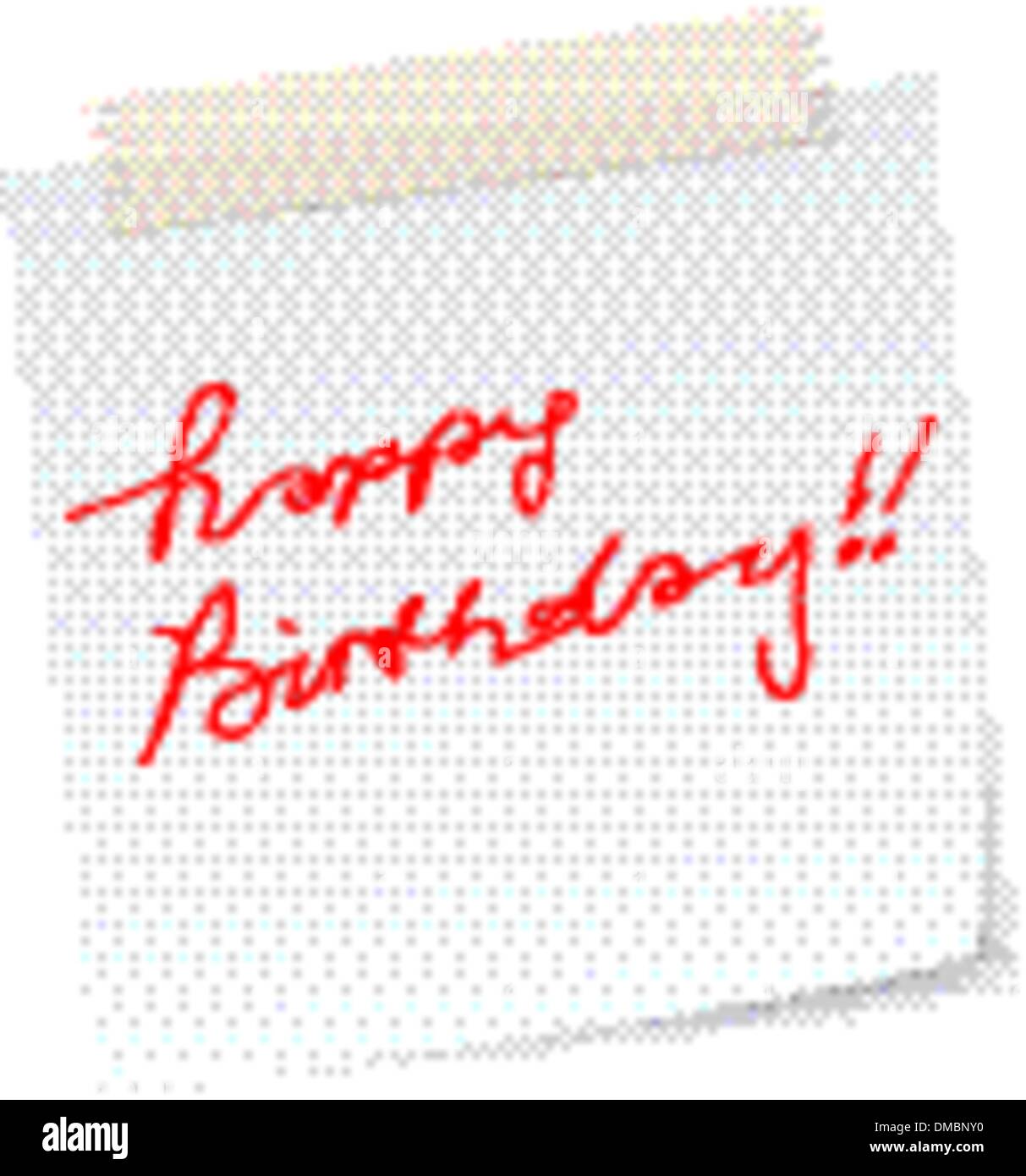 Birthday messages hi-res stock photography and images - Alamy