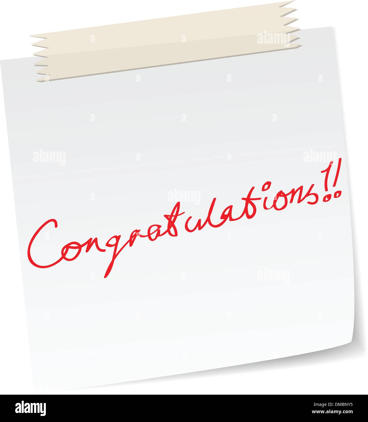 congratulations greeting notes Stock Vector Image & Art - Alamy