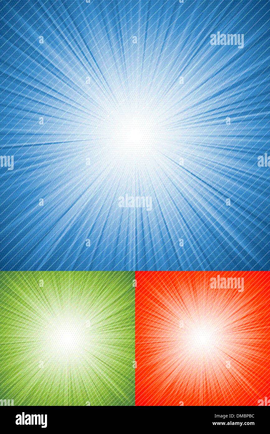 Retro burst pattern hi-res stock photography and images - Alamy