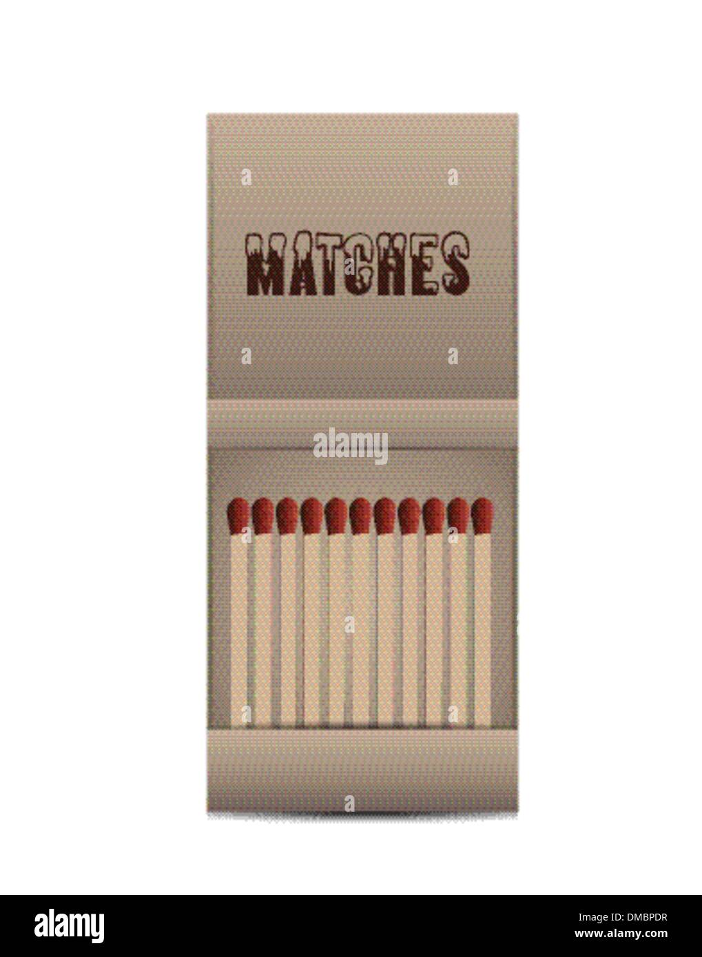 Burn paper match Stock Vector Images - Alamy