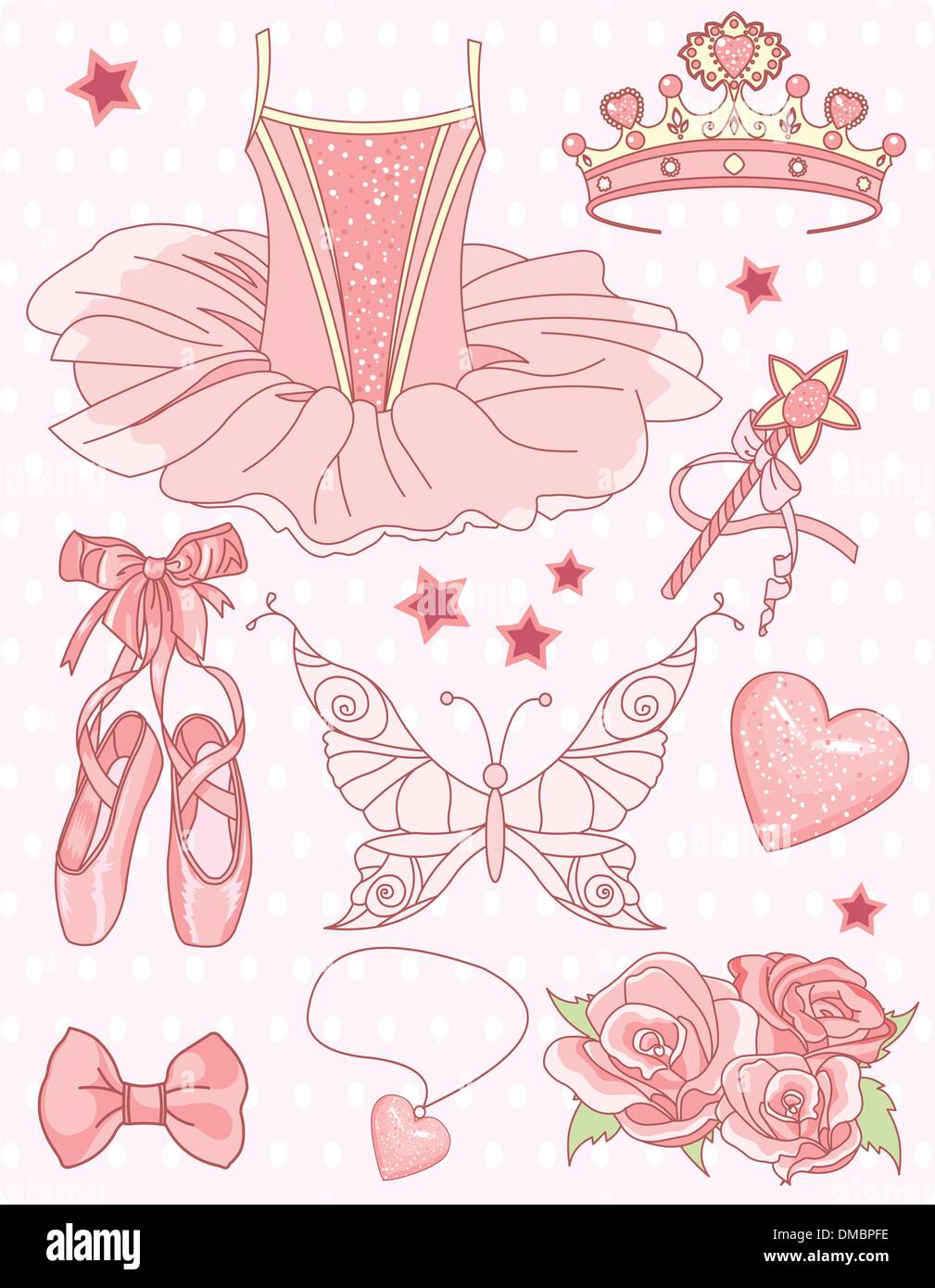 Ballet princess Cut Out Stock Images & Pictures - Alamy