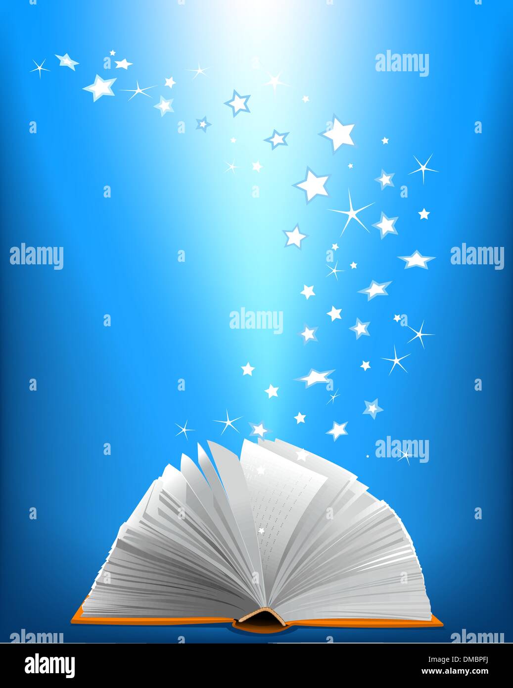 Magic of reading Stock Vector Images - Alamy