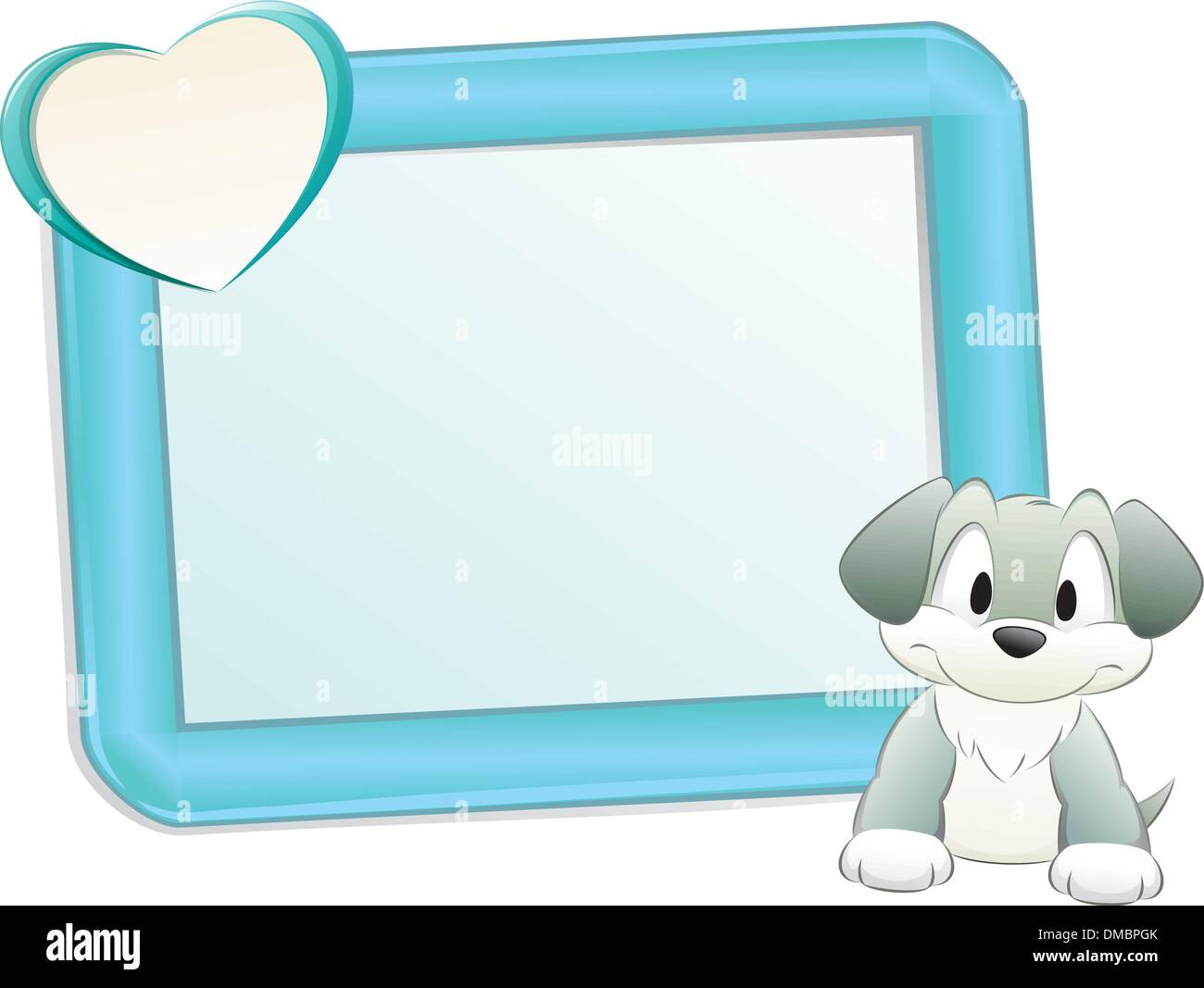 Dog cartoon illustration art hi-res stock photography and images - Alamy