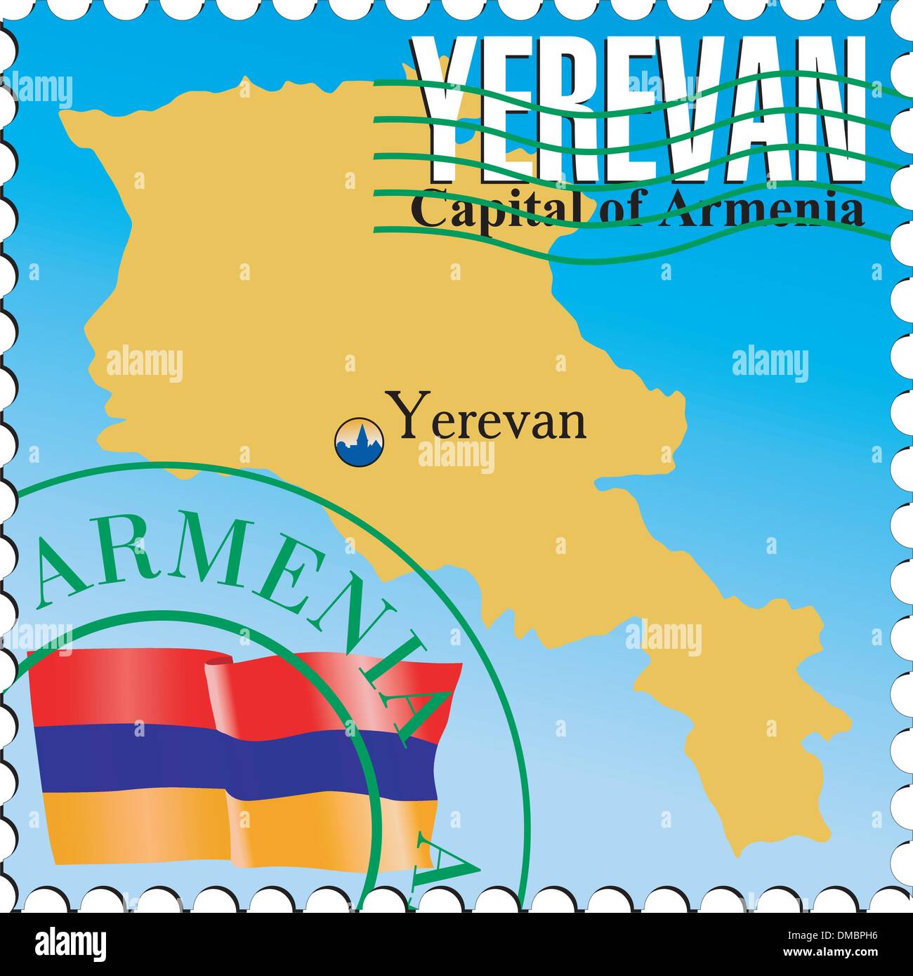 Capital of armenia map hi-res stock photography and images - Alamy