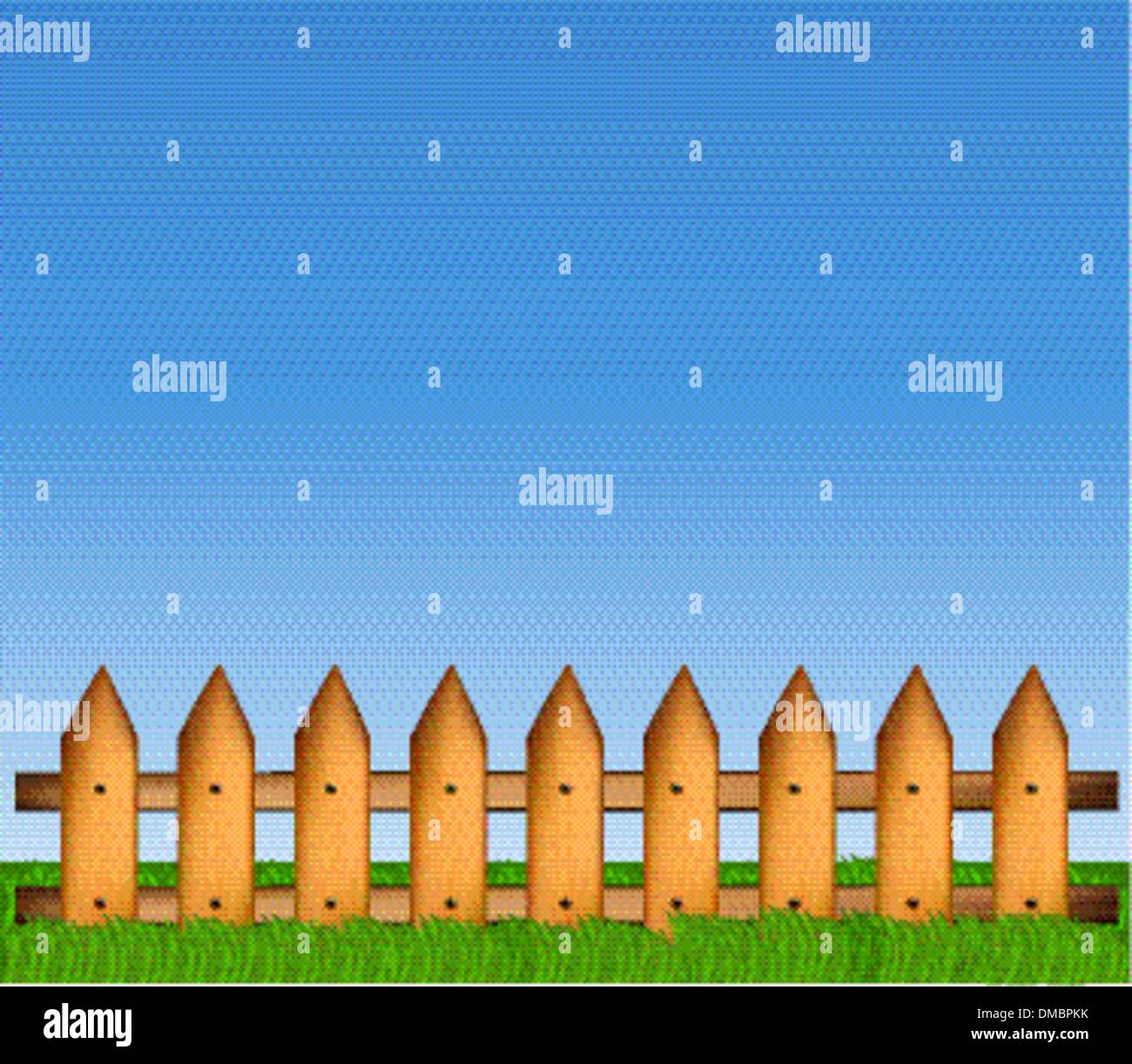 Beautiful landscape clear sky Stock Vector Images - Alamy