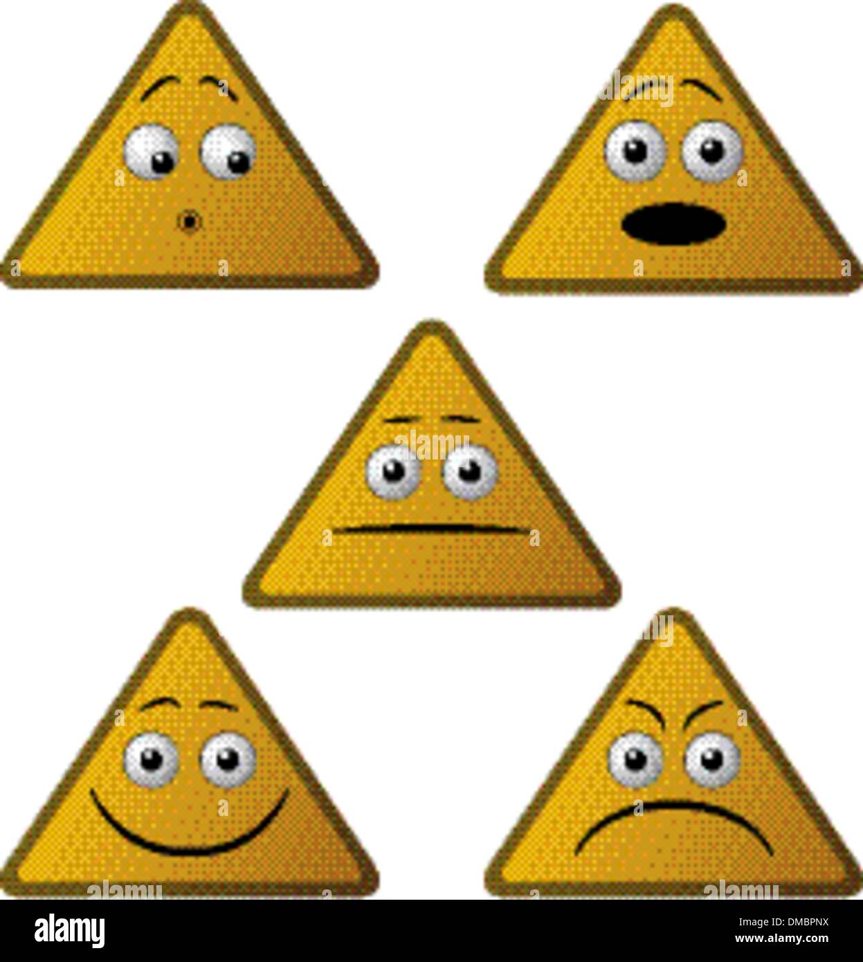 Emoticon optimist face Stock Vector Images - Alamy