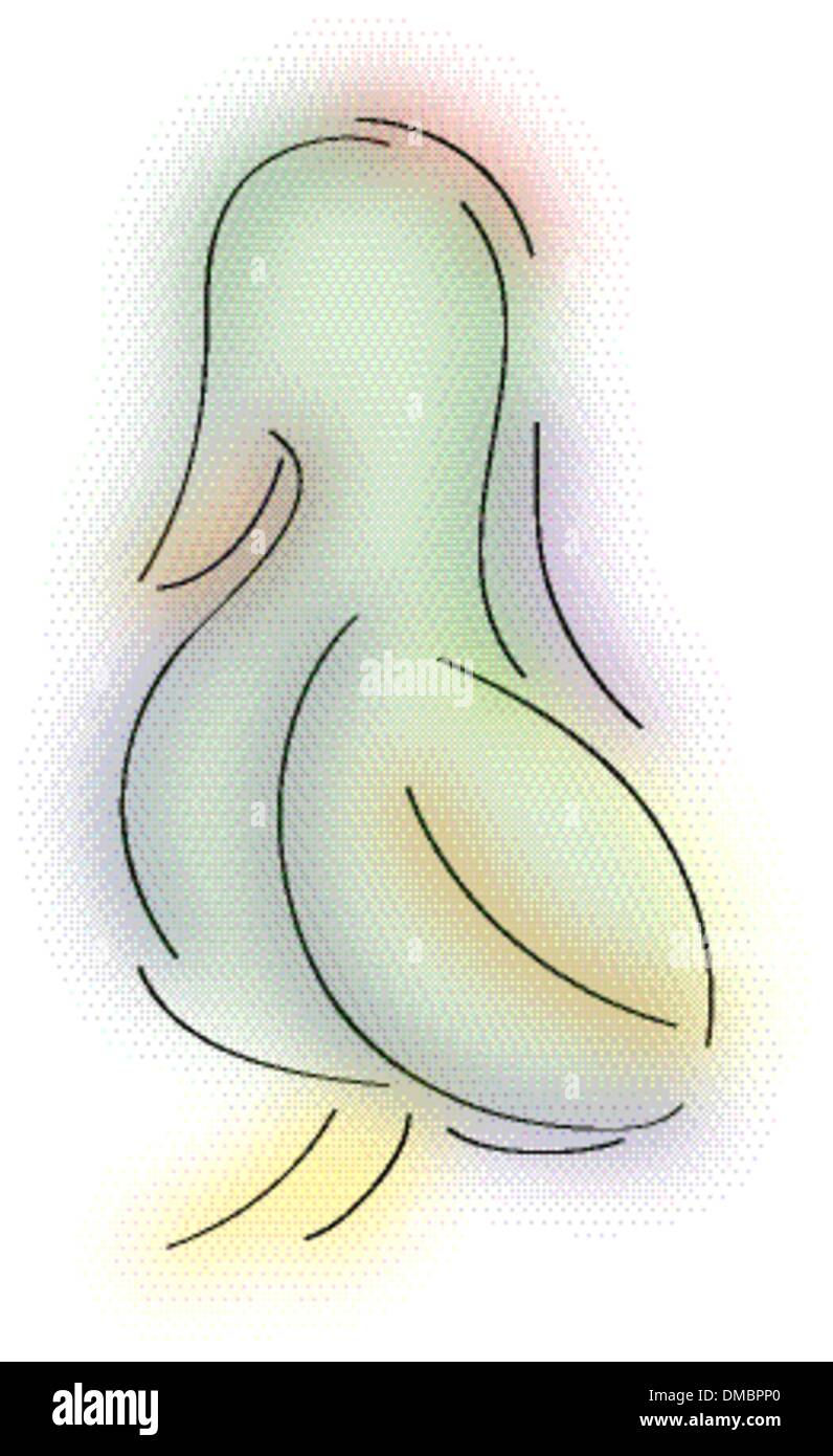 Bird sky garden Stock Vector Images - Alamy