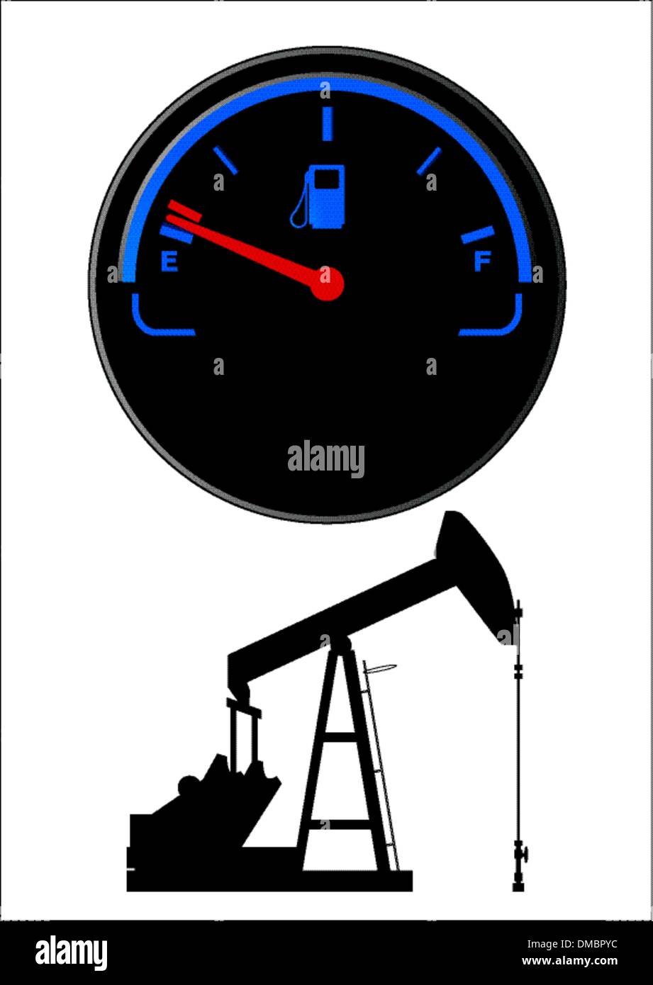 Petrol pumps petrol station Stock Vector Images - Alamy