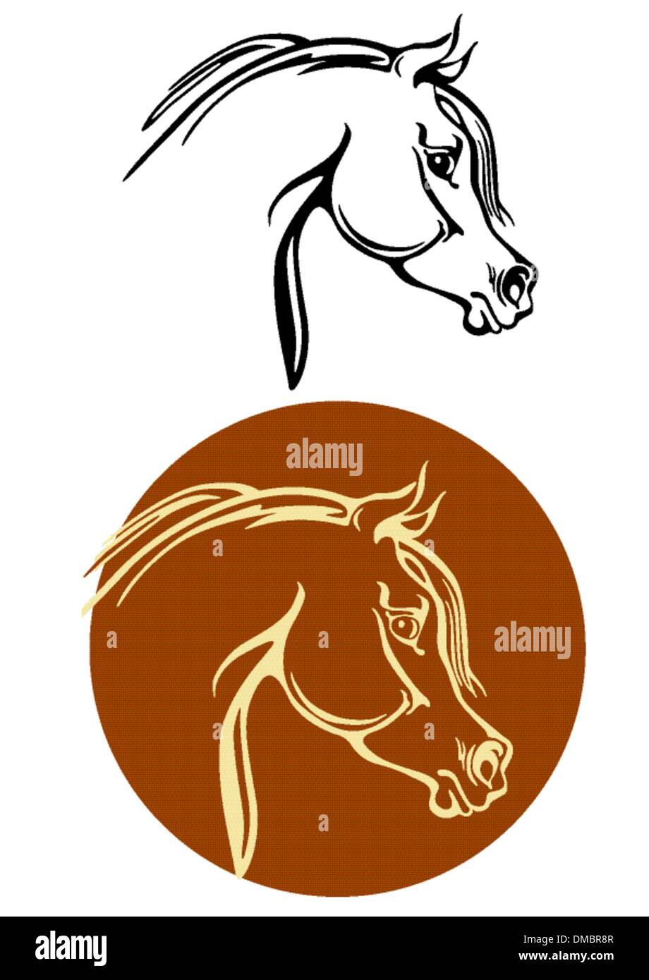 Thoroughbred Stock Vector Images - Alamy