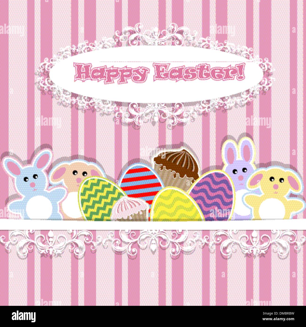 Happy easter concept abstract Stock Vector Images - Alamy