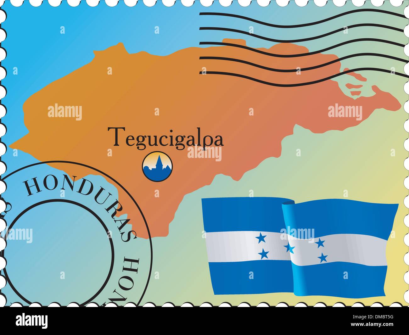 Map of tegucigalpa hi-res stock photography and images - Alamy