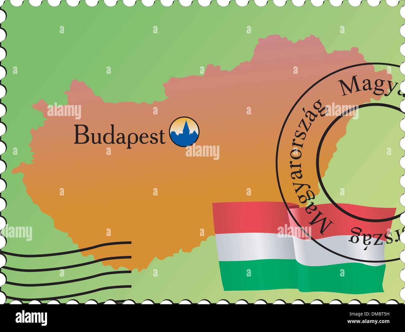 Capital of hungary Stock Vector Images - Alamy