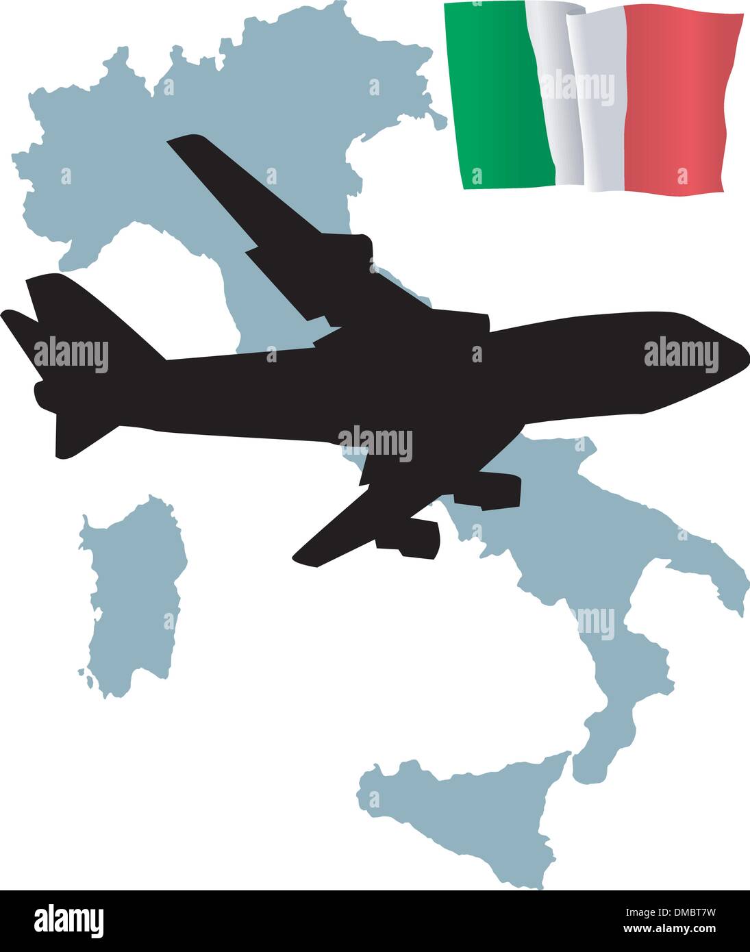 Country italy map Stock Vector Images - Alamy