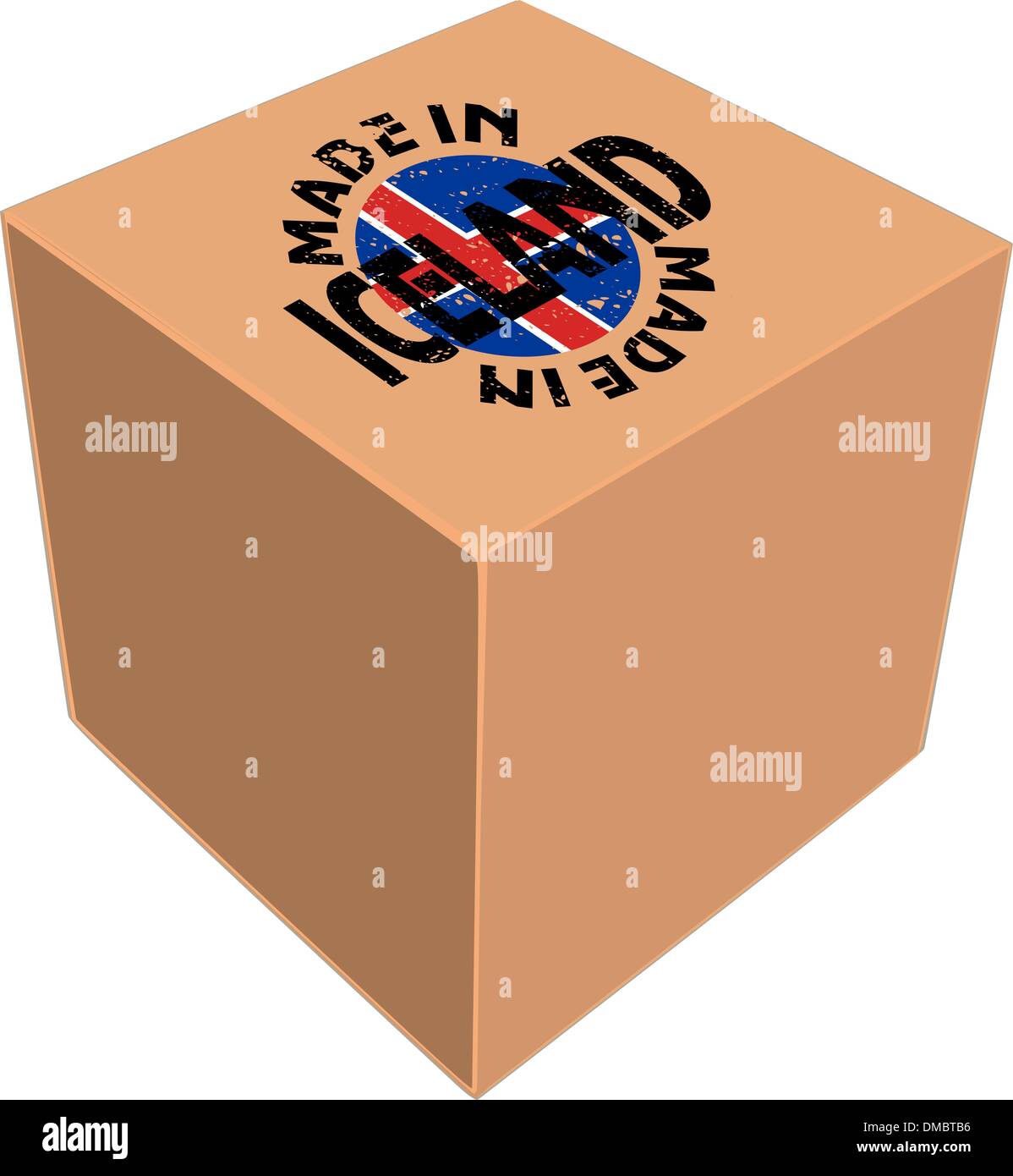 Iceland post box Stock Vector Images - Alamy