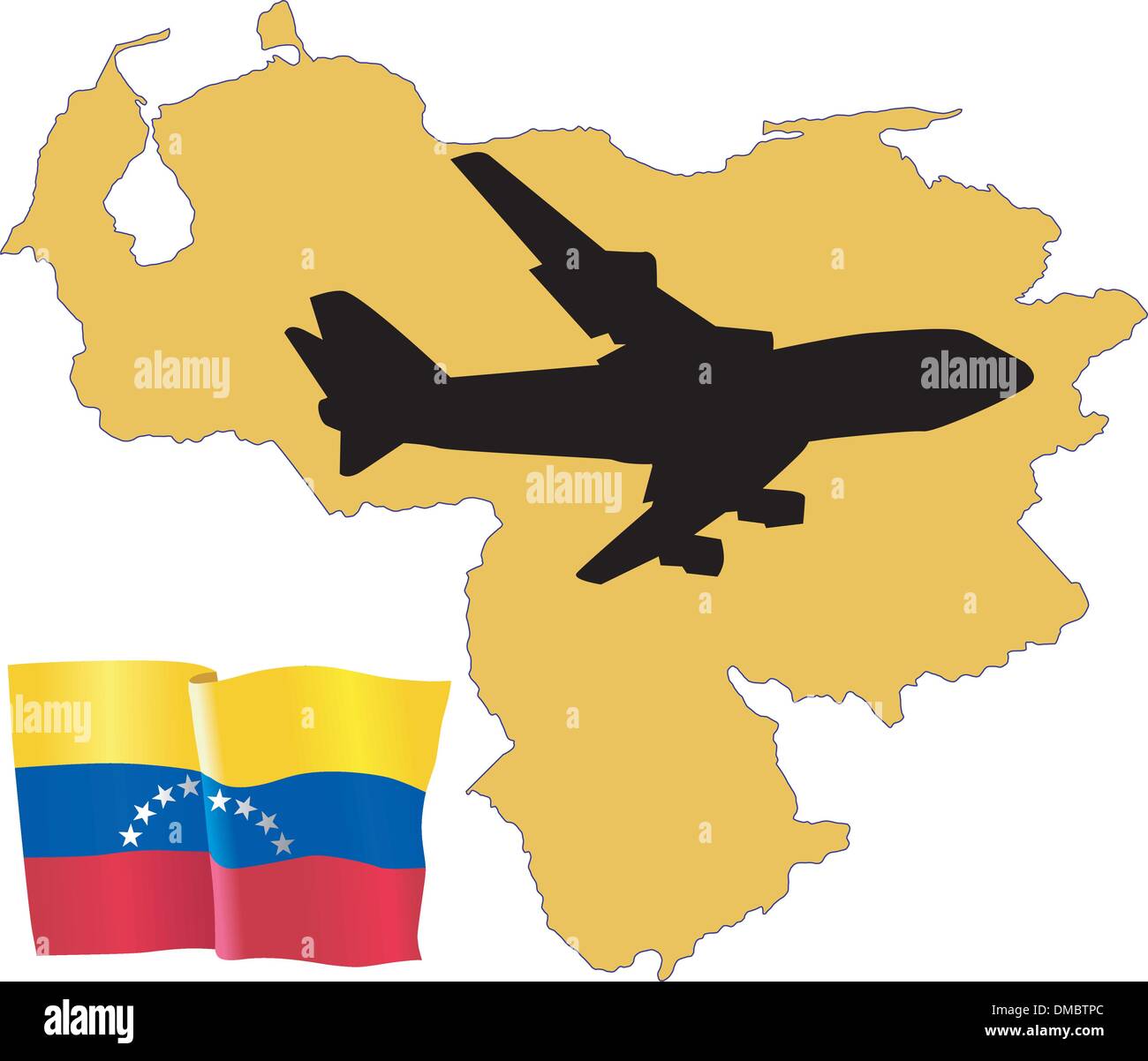 fly me to the Venezuela Stock Vector Image & Art - Alamy