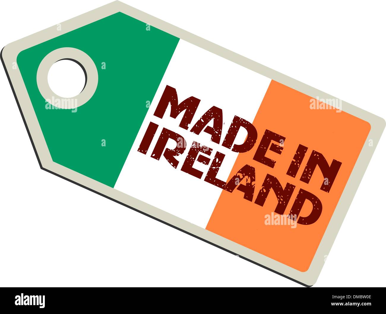 Ireland flag icon in Stock Vector Images - Alamy