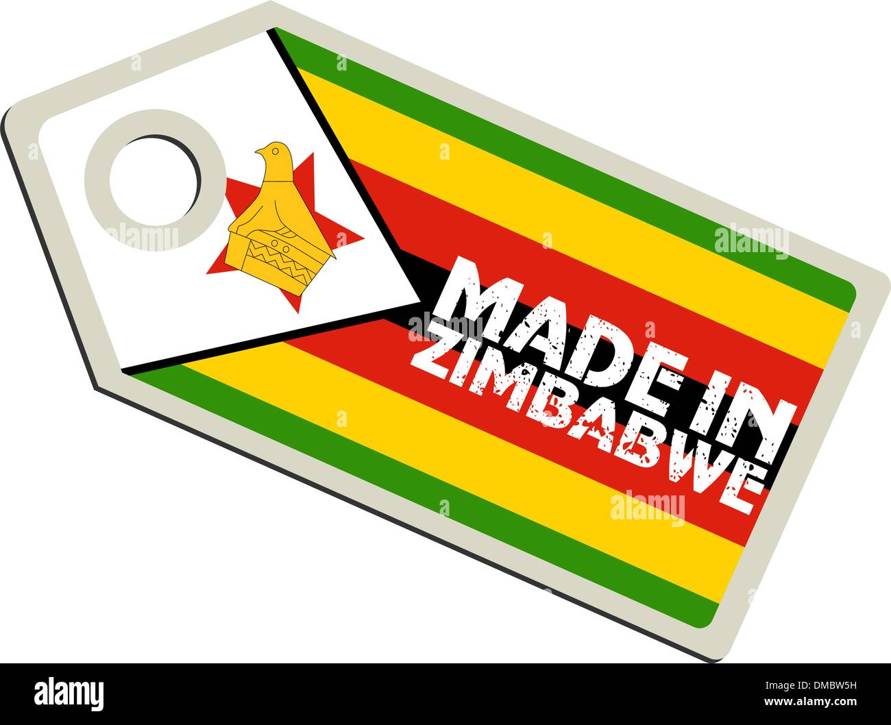 Banner template flag zimbabwe hi-res stock photography and images - Alamy