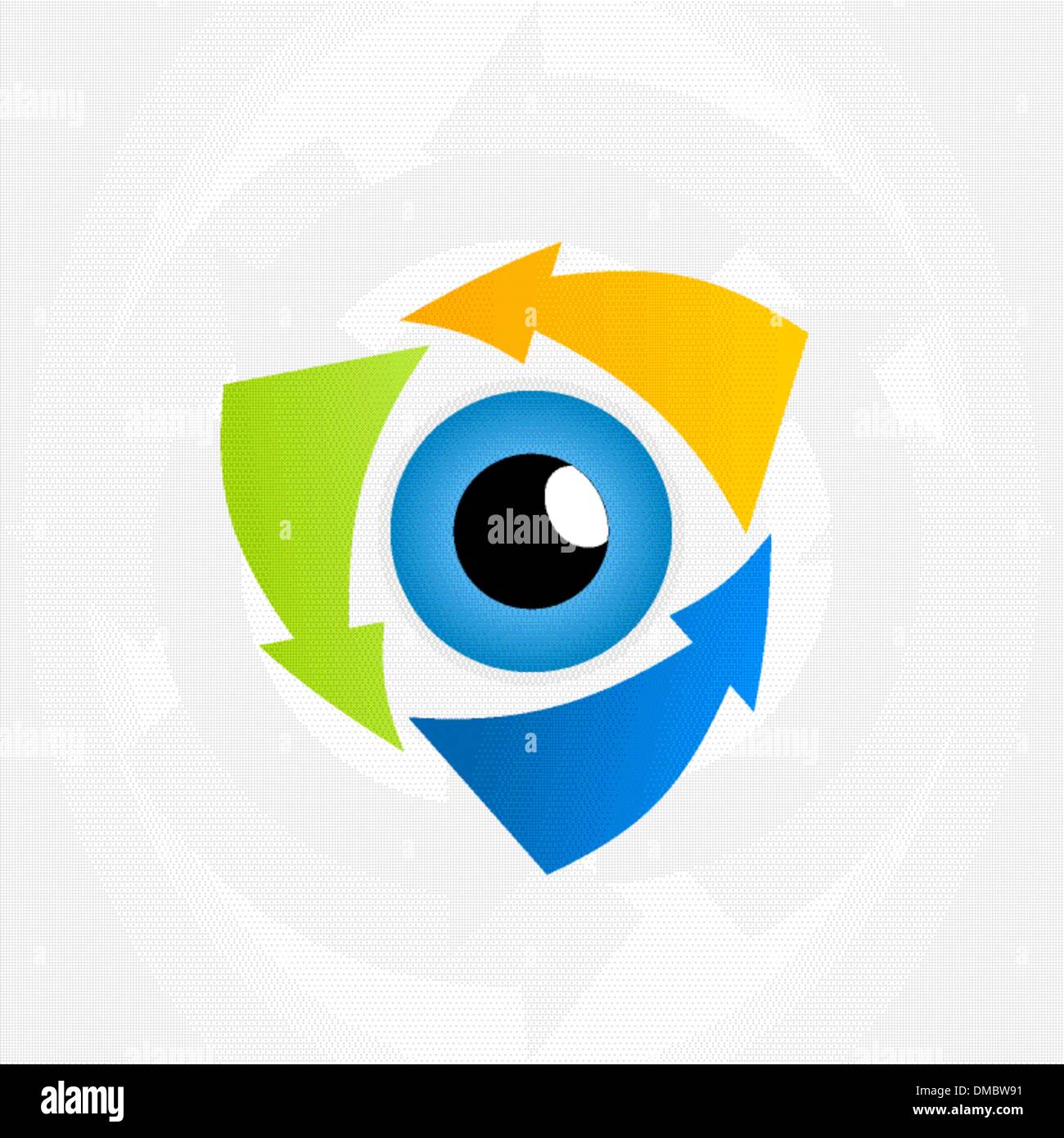 Spotted eye Stock Vector Images - Alamy