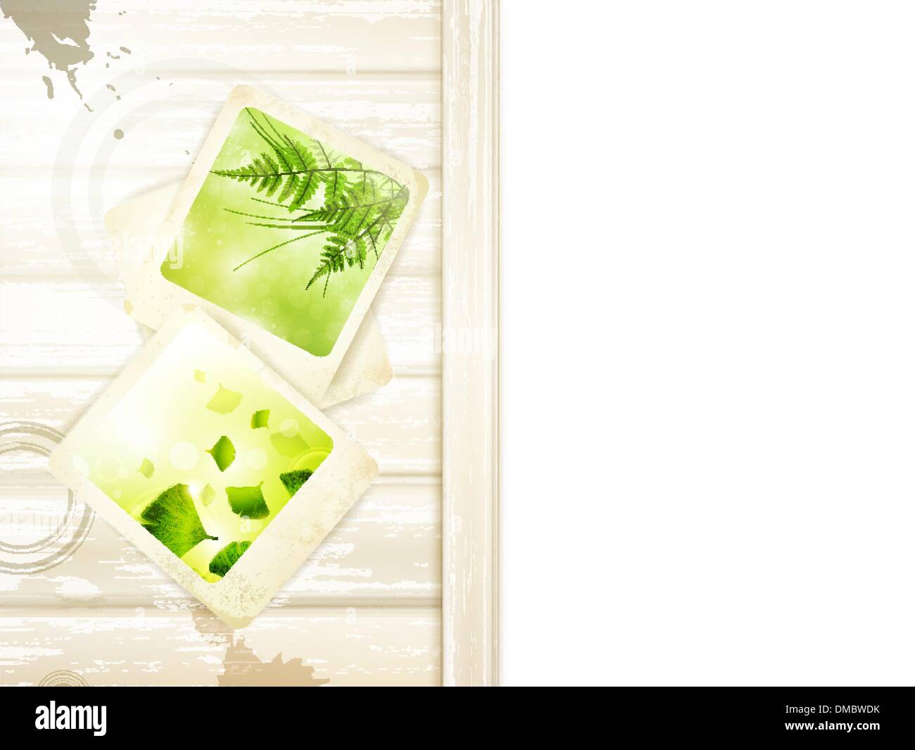 Antique old vintage wooden Stock Vector Images - Alamy