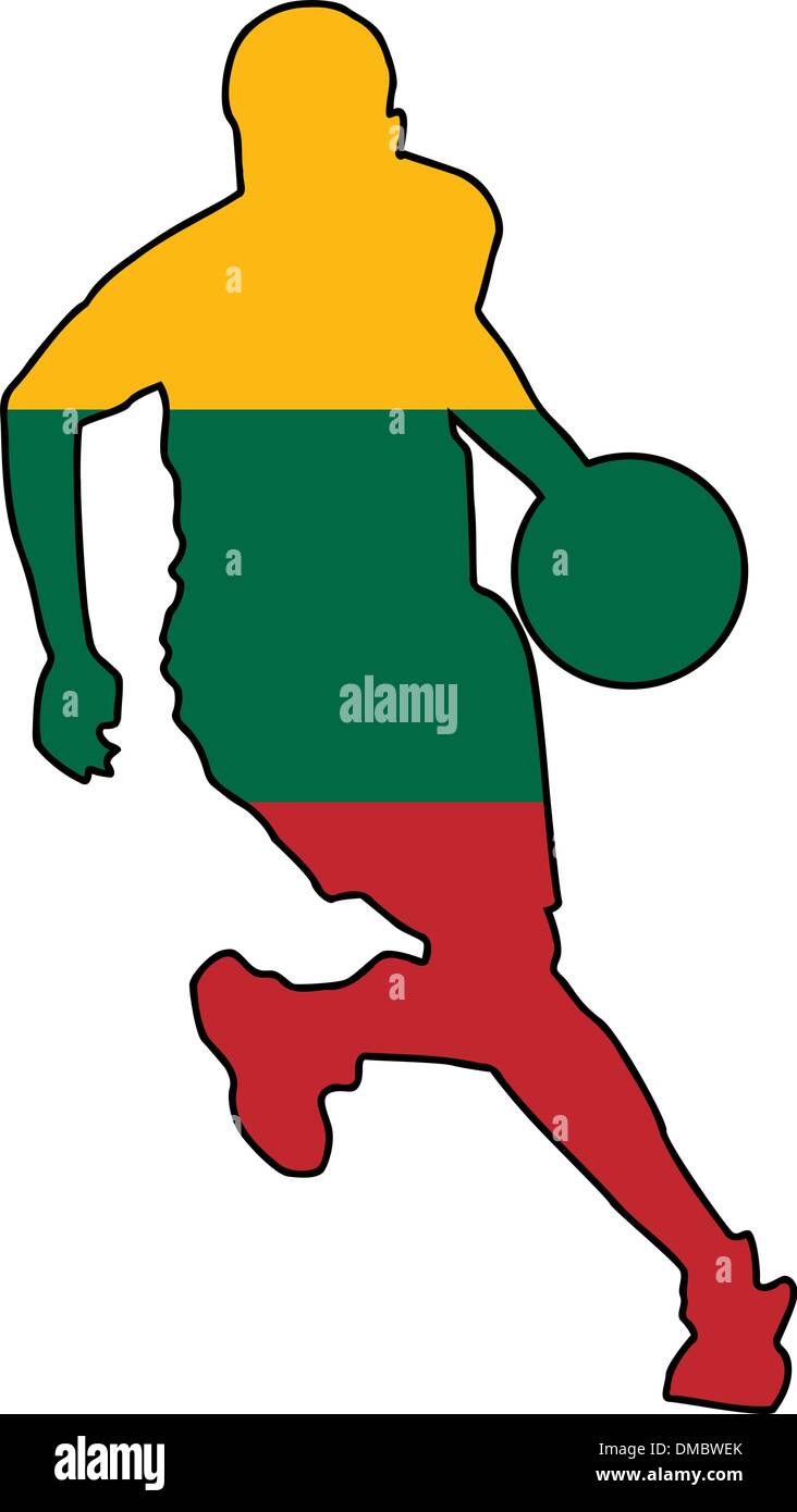 basketball colours of Lithuania Stock Vector Image & Art - Alamy