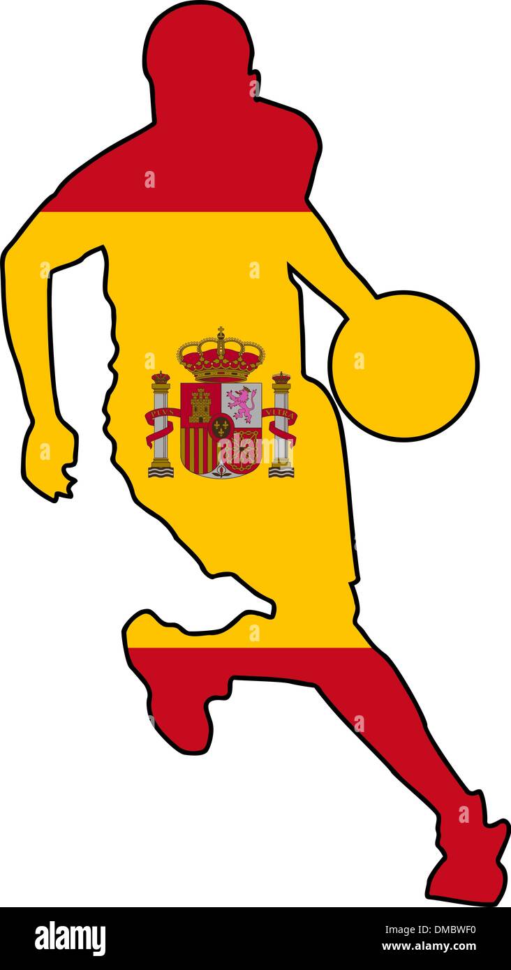 basketball colours of Spain Stock Vector Image & Art - Alamy