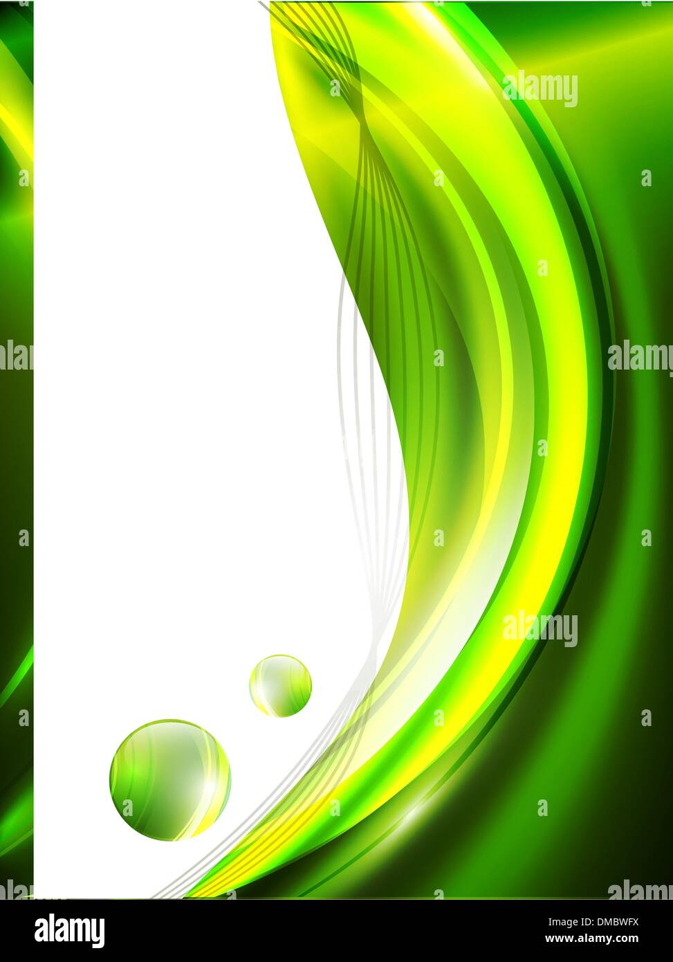 Green glowing line Stock Vector Images - Alamy