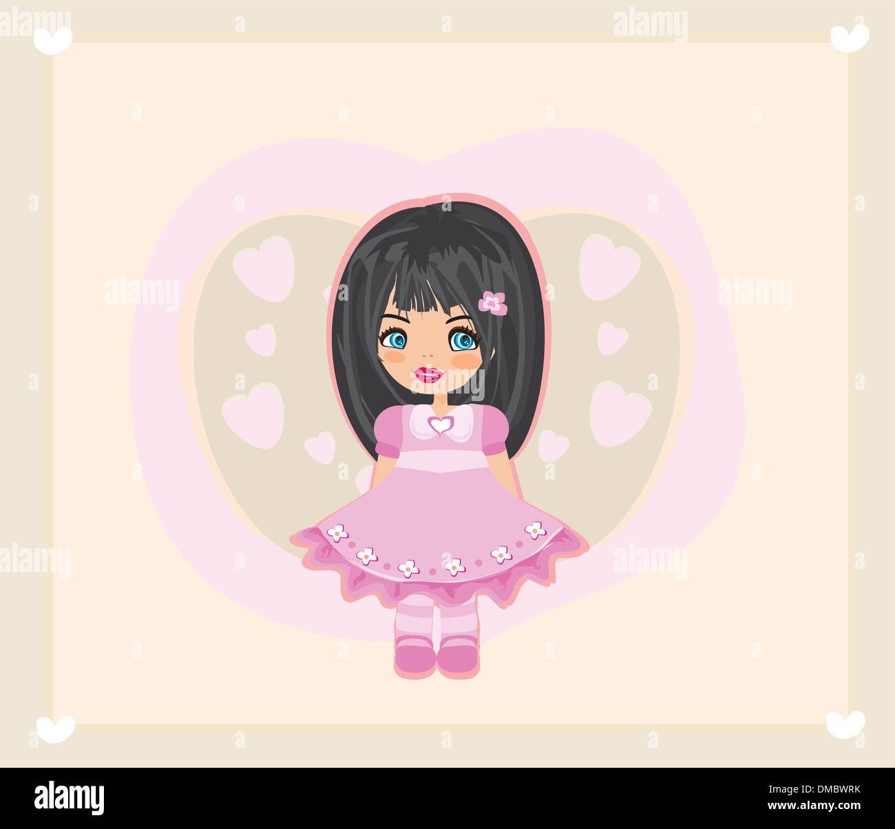 sweet child vector Stock Vector Image & Art - Alamy