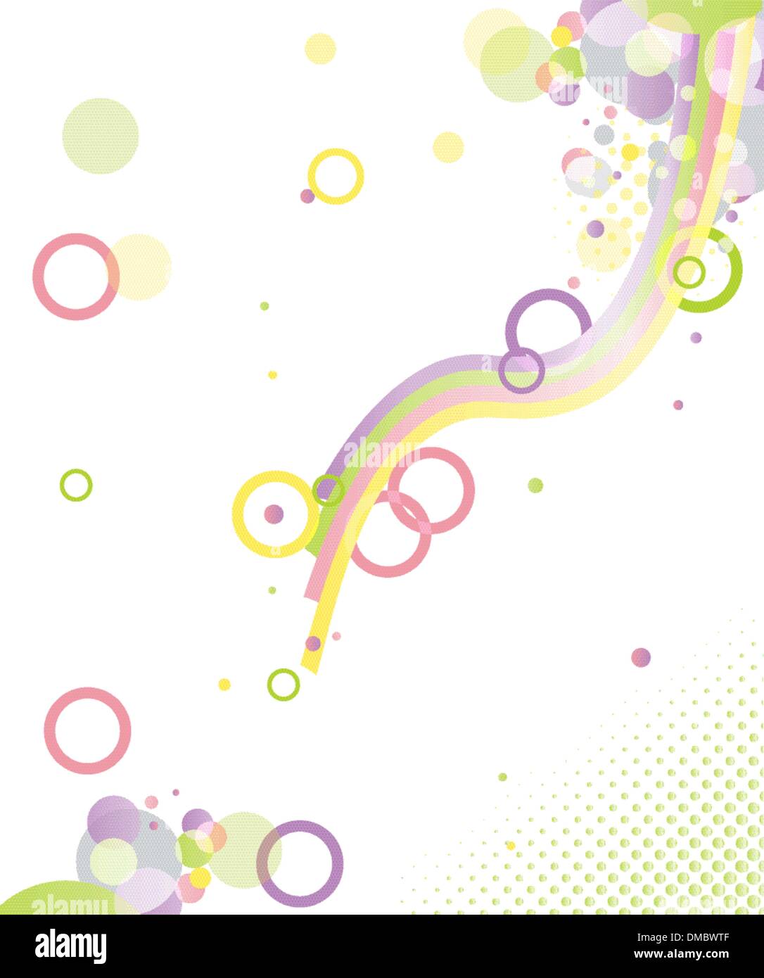 Abstract vector background - spring, color imagination Stock Vector ...