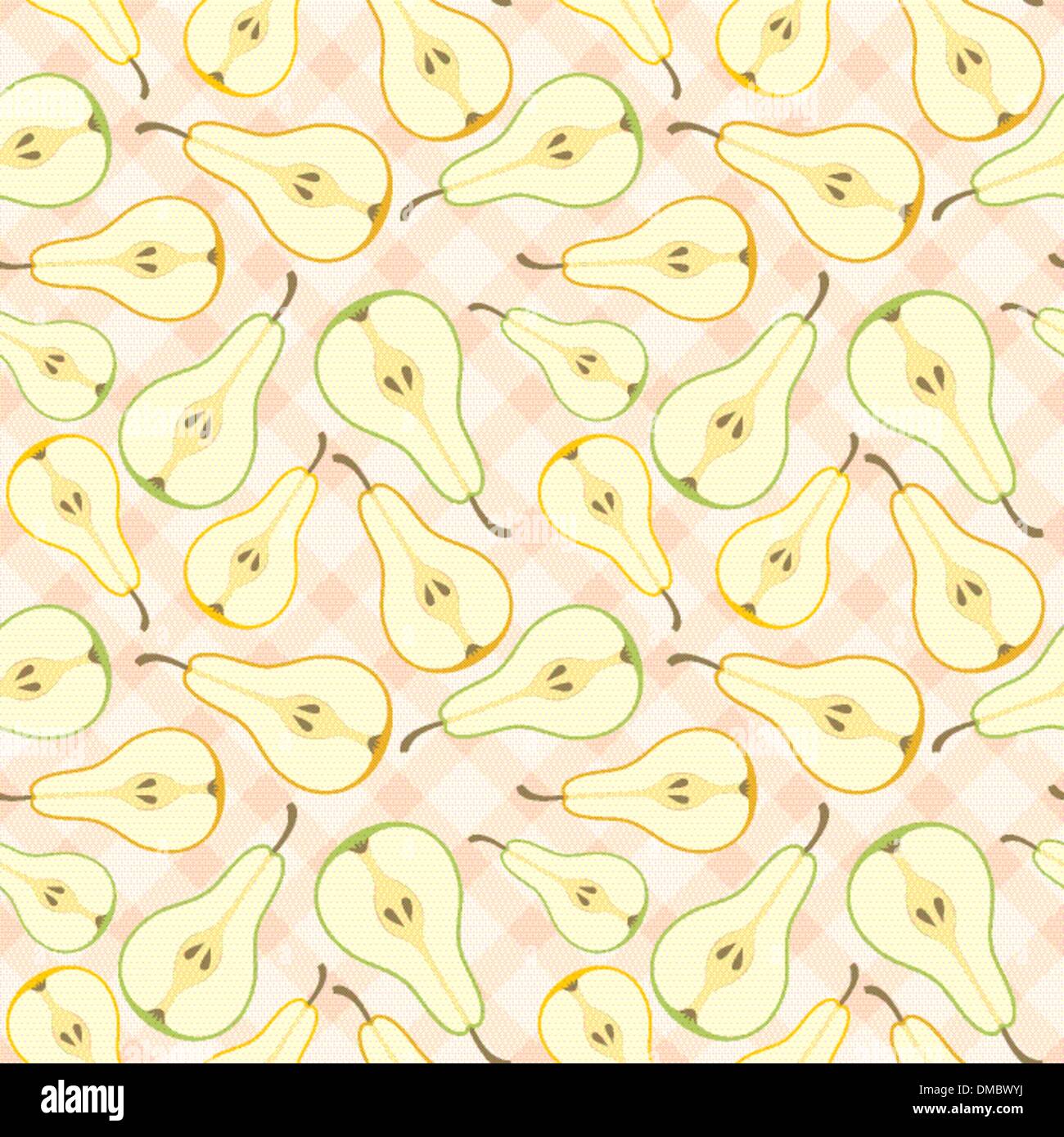 Seamless pears pattern Stock Vector Image & Art - Alamy