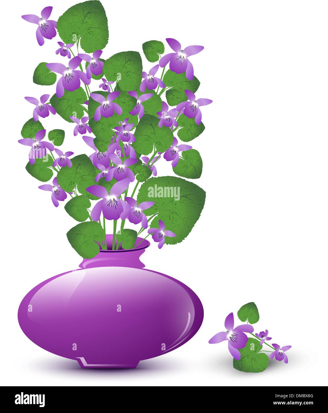 Bouquet bunch Stock Vector Images - Alamy