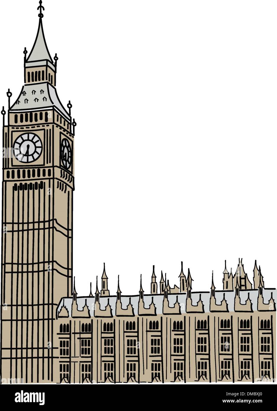 Palace westminster london united kingdom Stock Vector Images - Alamy