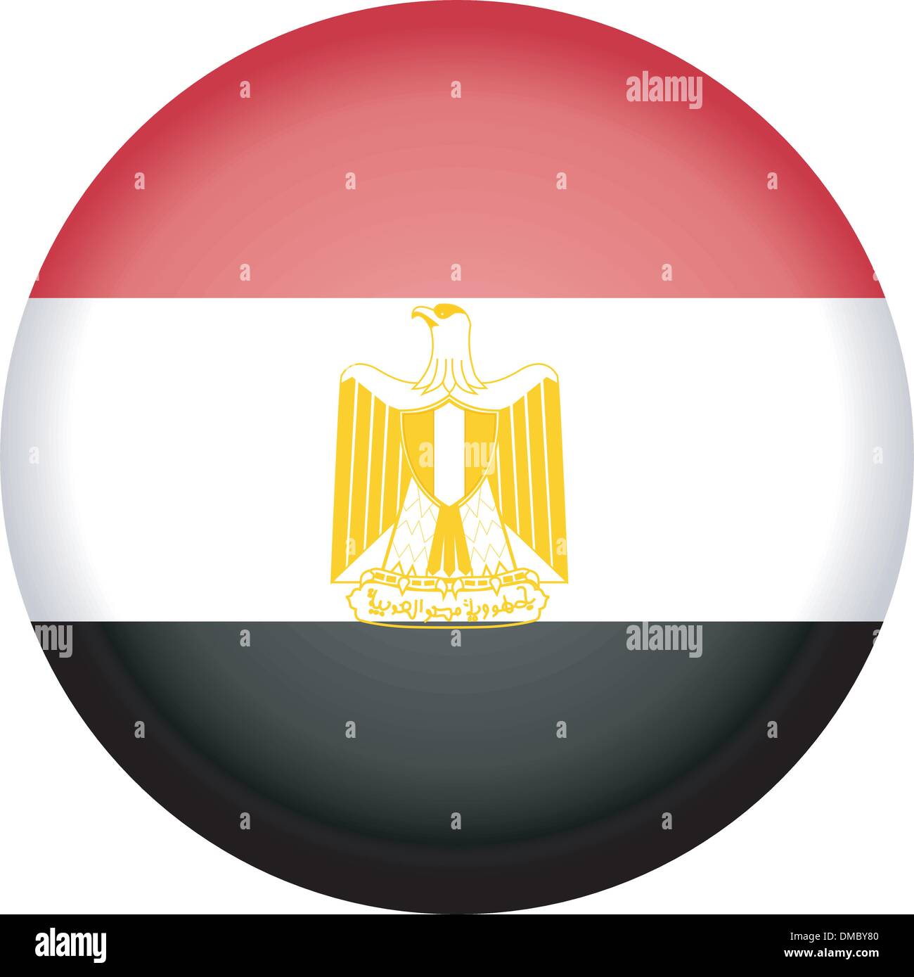 Egypt country flag in Stock Vector Images - Alamy