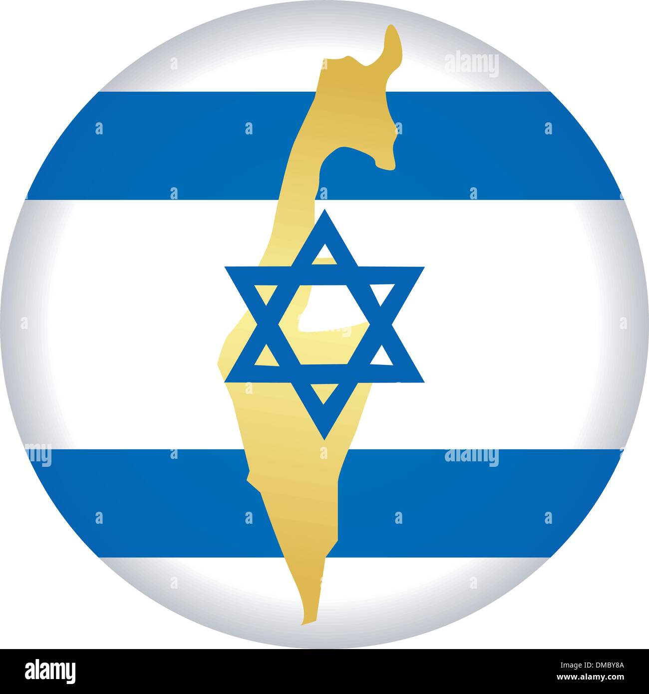 flag button in colours of Israel Stock Vector Image & Art - Alamy