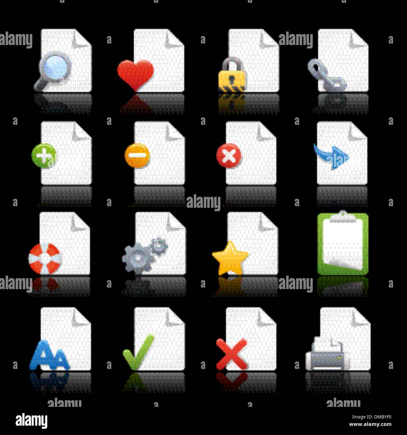 My pages Stock Vector Images - Alamy