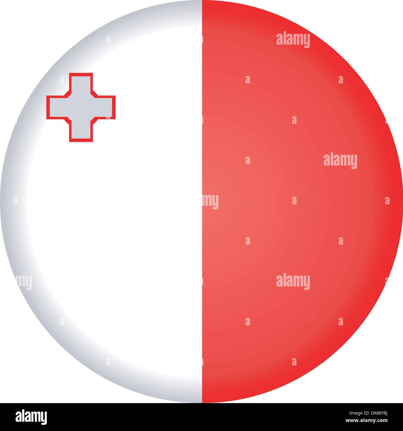 flag button in colours of Malta Stock Vector Image & Art - Alamy