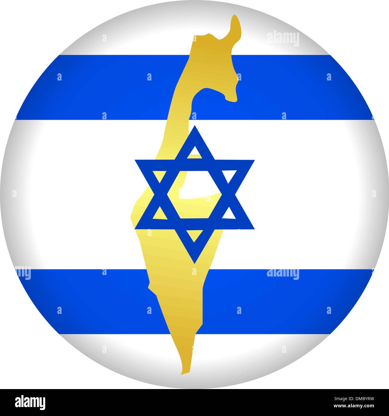 flag button in colours of Israel Stock Vector Image & Art - Alamy