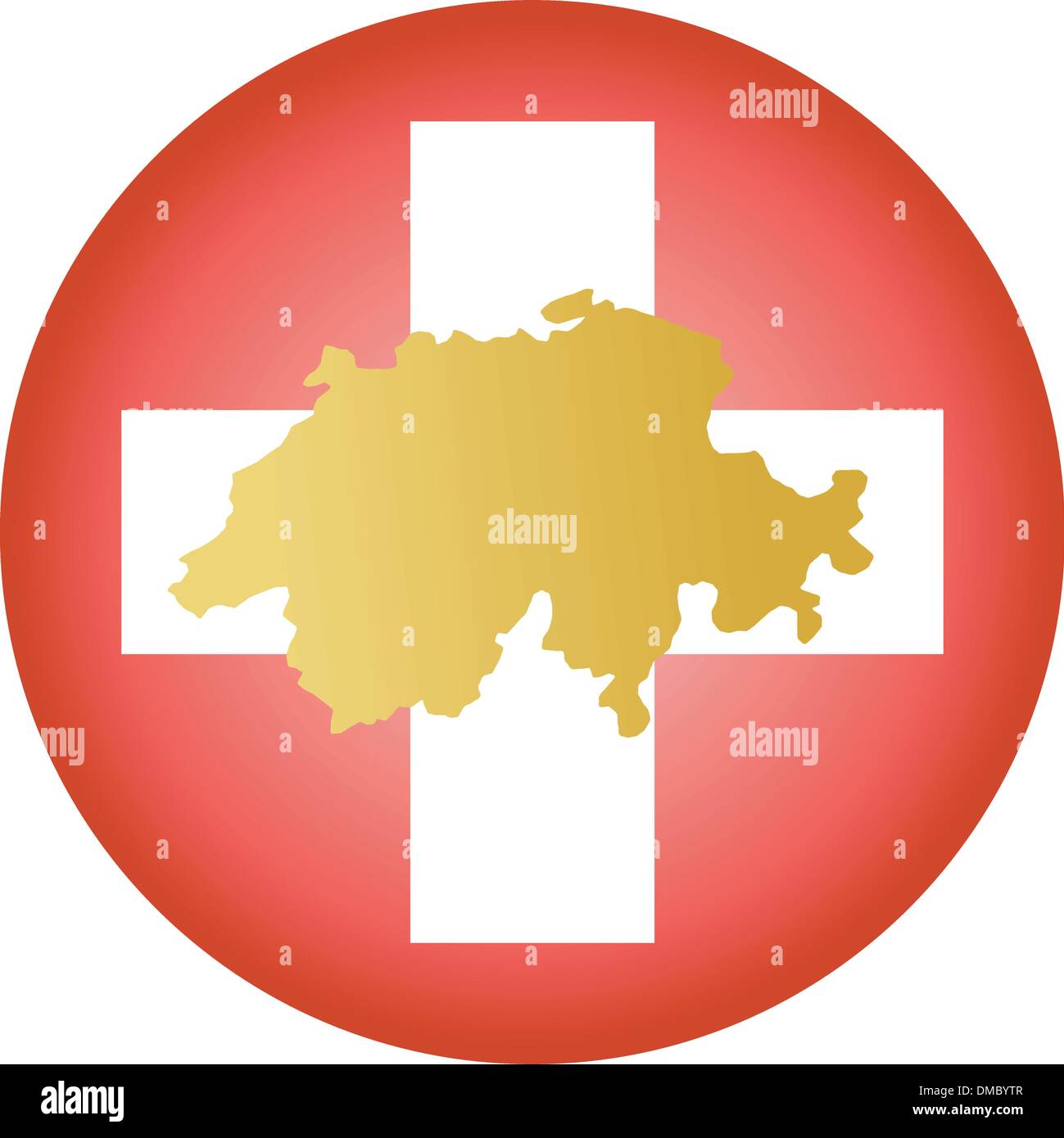 flag button in colours of Switzerland Stock Vector Image & Art - Alamy