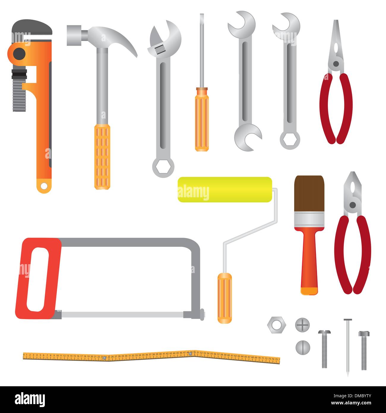 Work instruments Cut Out Stock Images & Pictures - Alamy