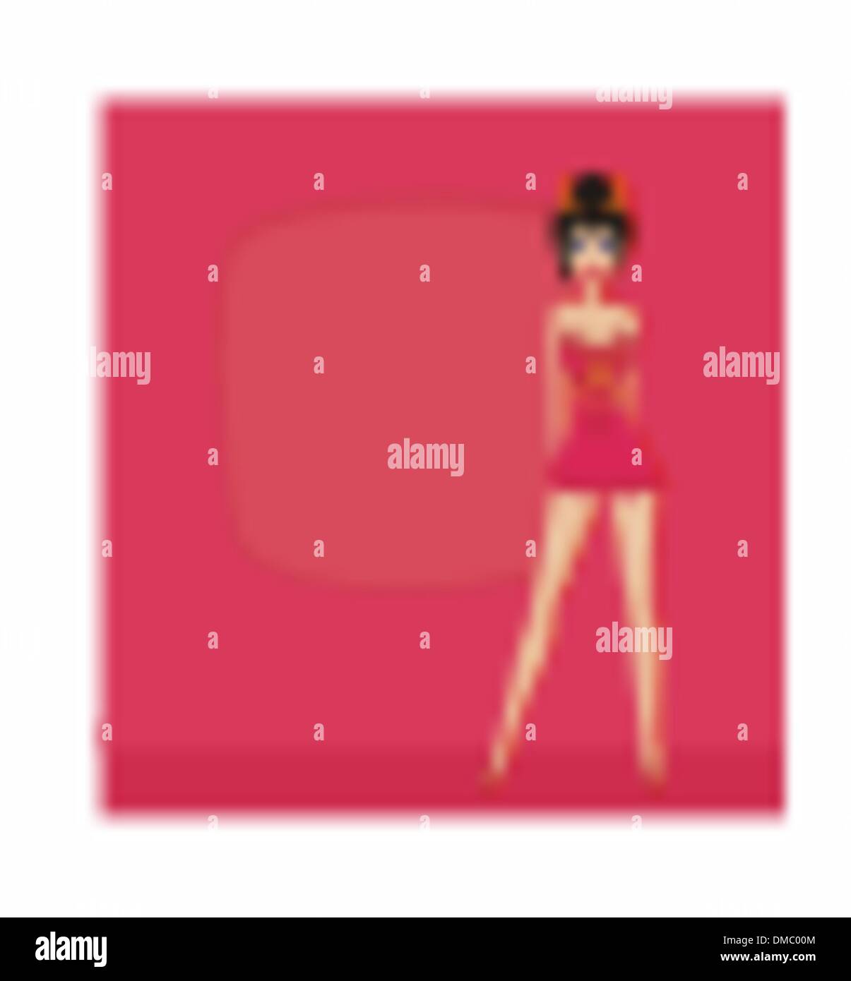 Dressed for evening Stock Vector Images - Alamy