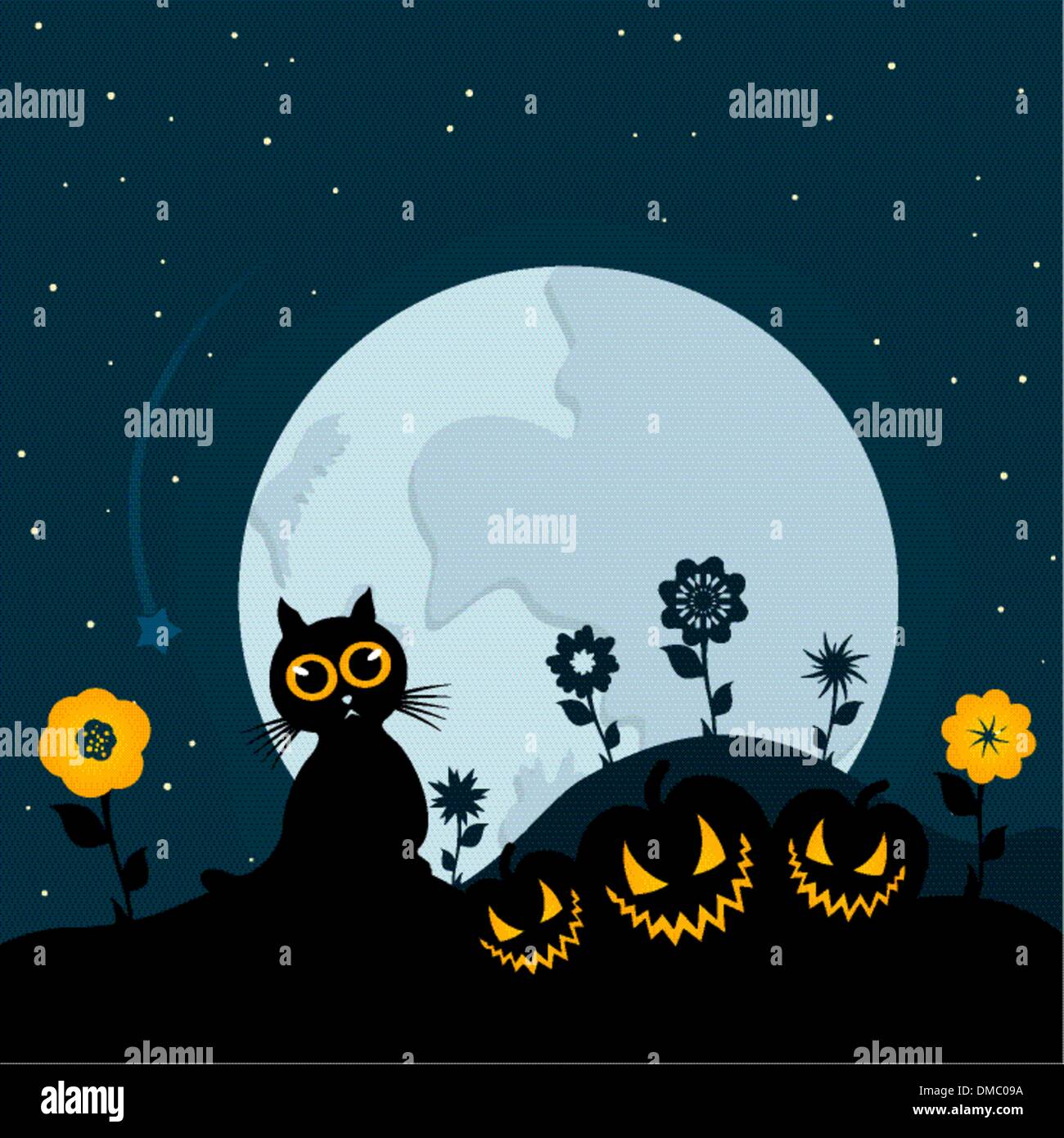 Dead flower sunset Stock Vector Images - Alamy